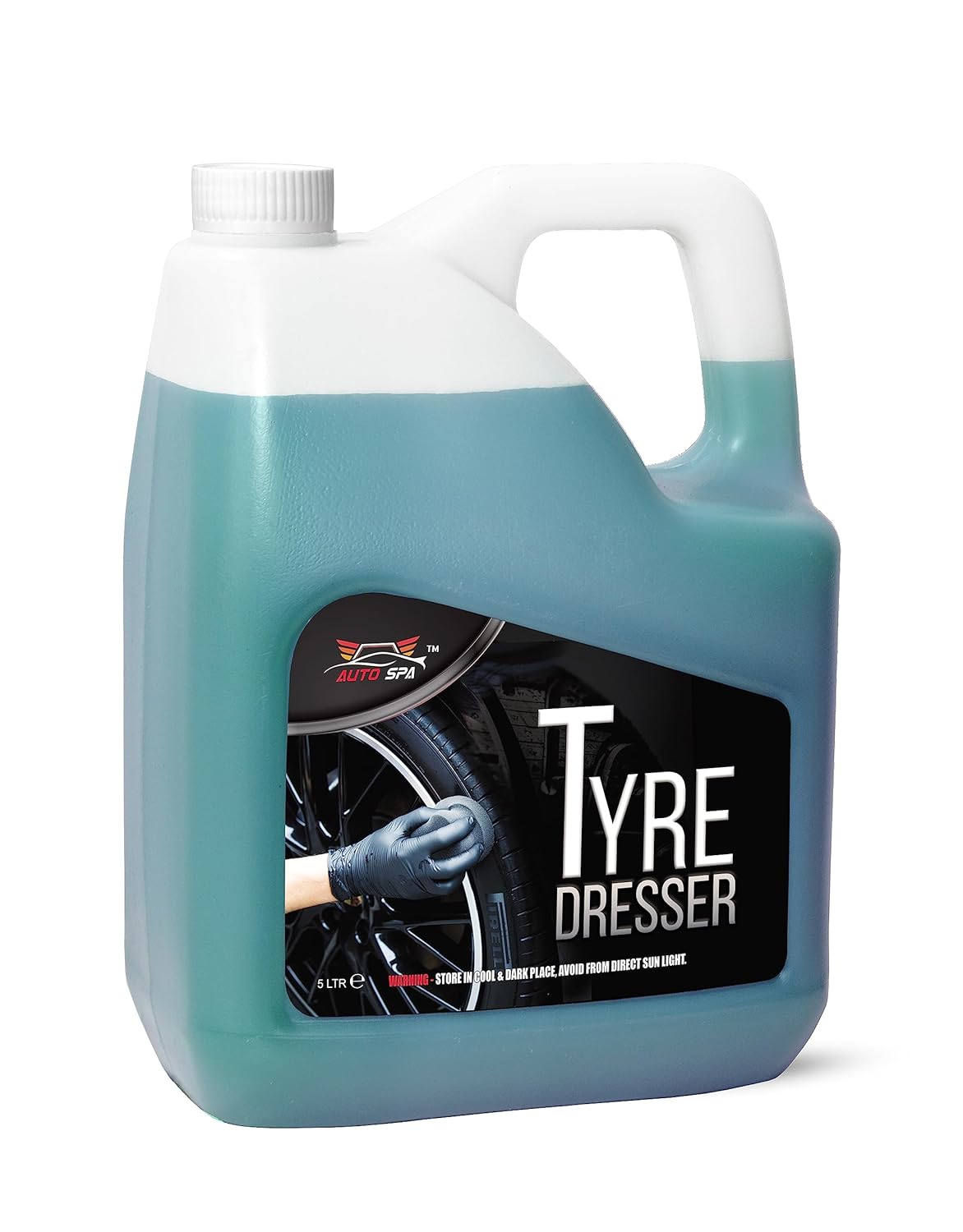 AUTO SPA Tyre Dresser Spray Polish 5LTR - Easy to use | Zero dust ...