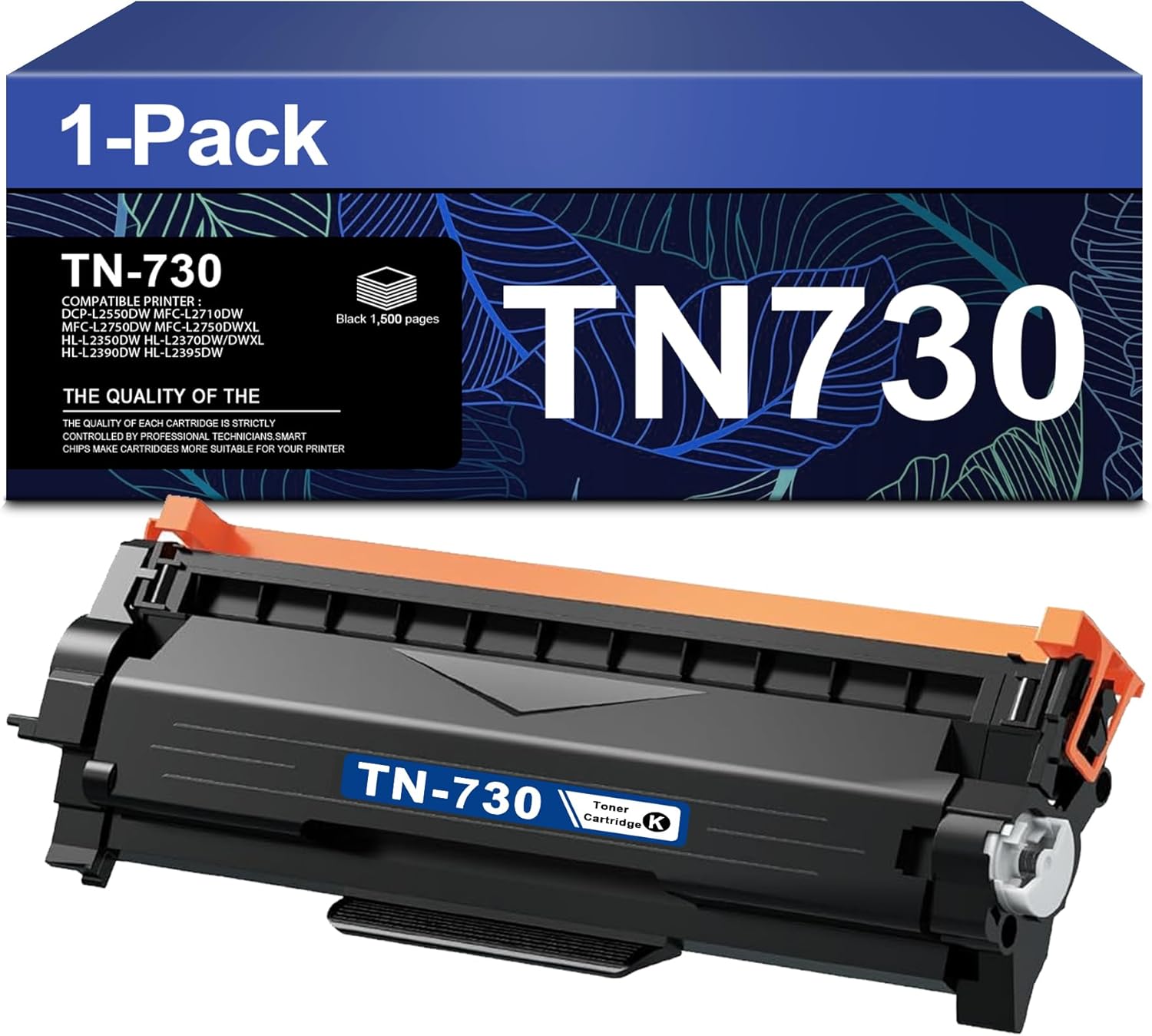 Amazon.com: TN730 TN-730 Toner Cartridge Replacement for Brother TN 730 ...