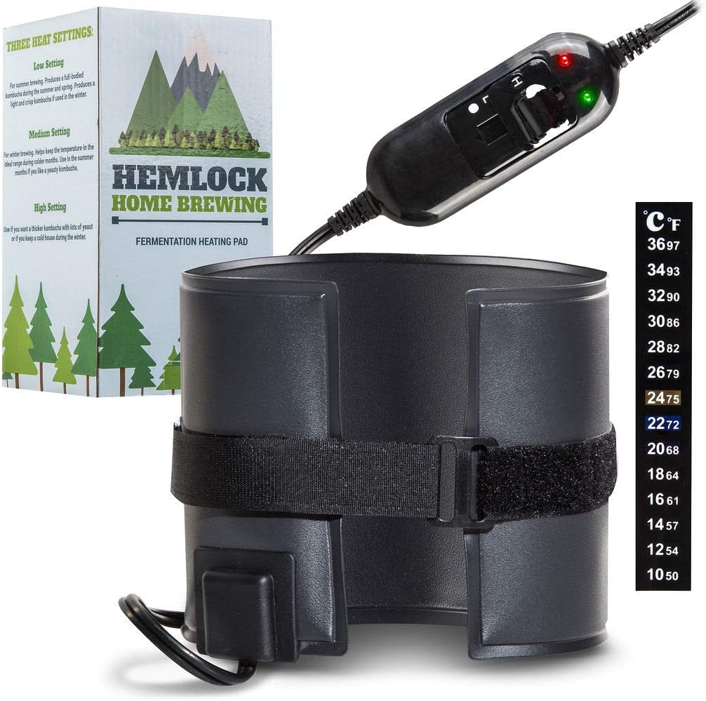 Kombucha Heating Wrap – Fermentation Heating Pad With Temperature ...