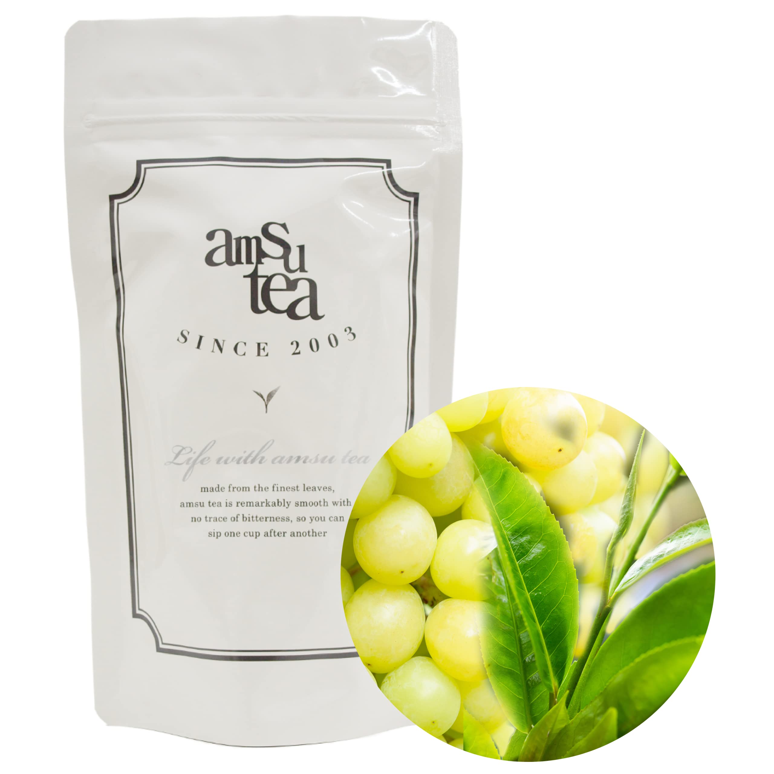 Amazon | amsu tea (アムシュティー) フレーバーティー ミュスカグレイ ティーバッグ15袋 | amsu tea | 紅茶 通販