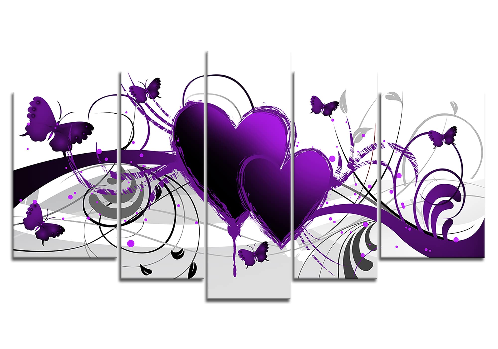 Clip Art De Corazón Morado Oscuro Corazón Purpura Vector PNG
