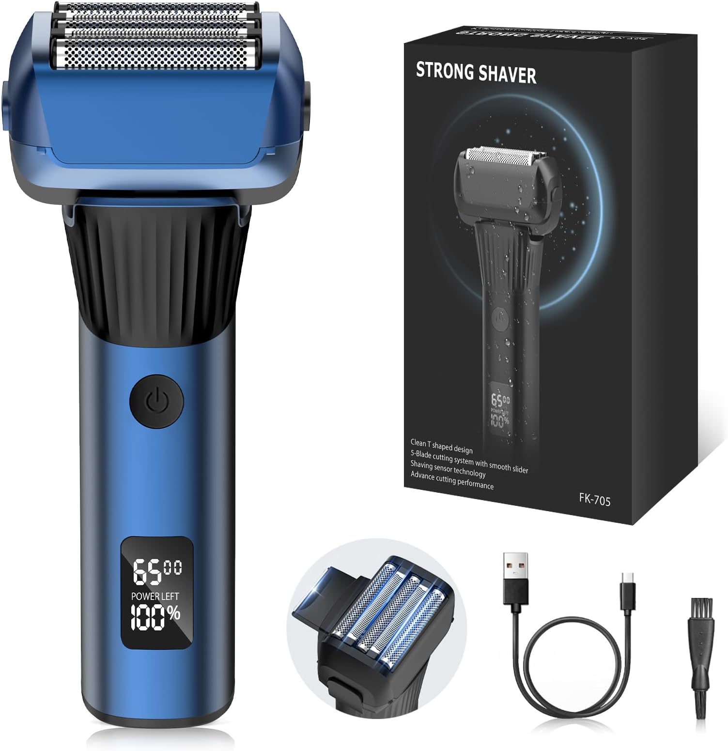 Amazon.com: Electric Shavers for Men Face,Electric Razor for Men,5 ...