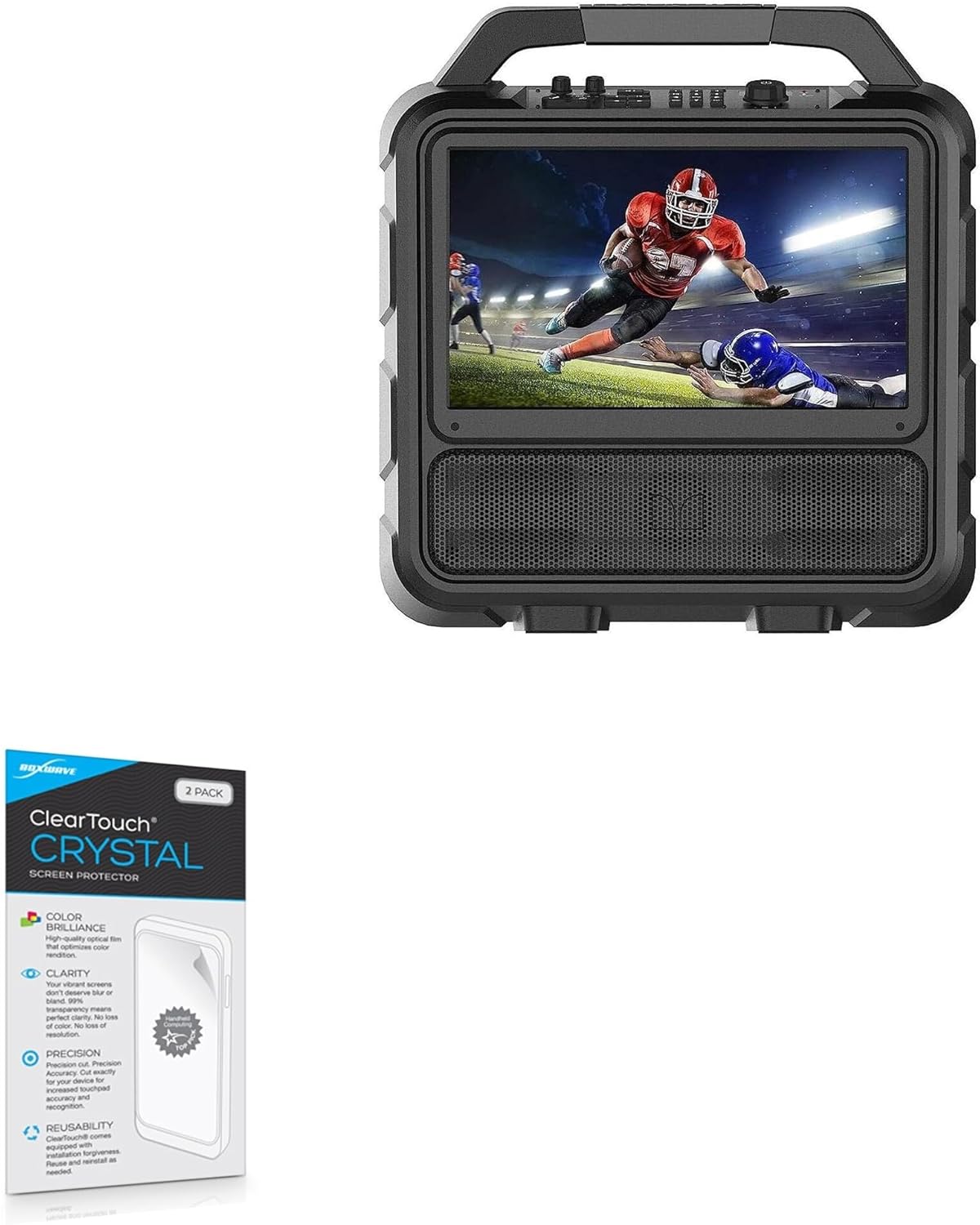 Amazon.com: BoxWave Screen Protector Compatible with Monster Vision ...