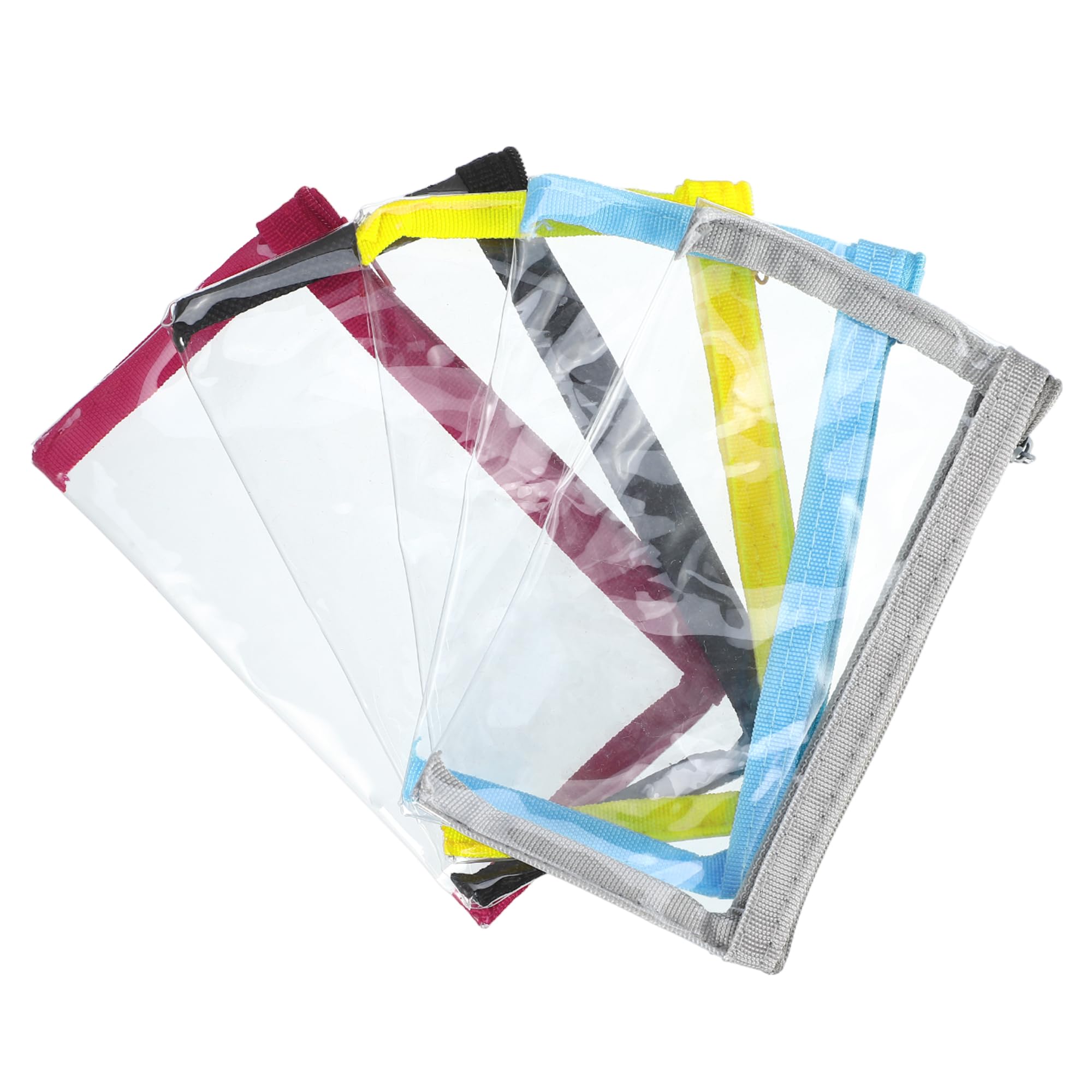 Amazon.com: VOCOSTE 5pcs Clear Small Makeup Pouches for Purse, Mini ...