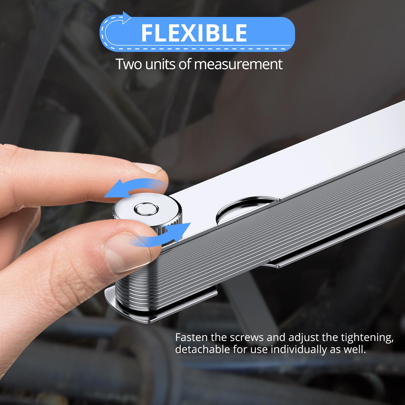 Snapklik.com : Feeler Gauges Set,32 Blades Straight Feeler Gauge + 32 ...