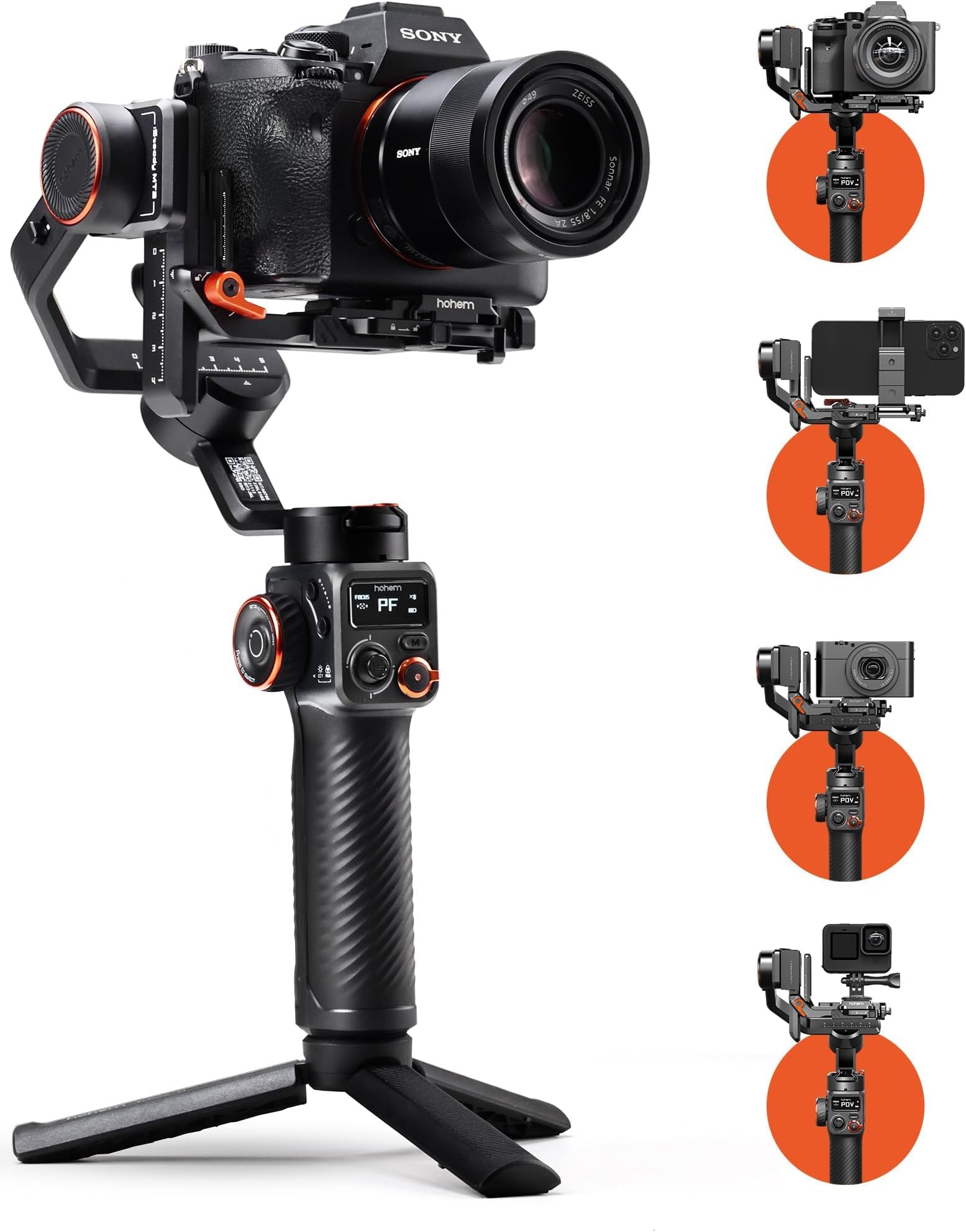 Hohem iSteady MT2, Estabilizador Gimbal para Cámaras sin Espejo de ...