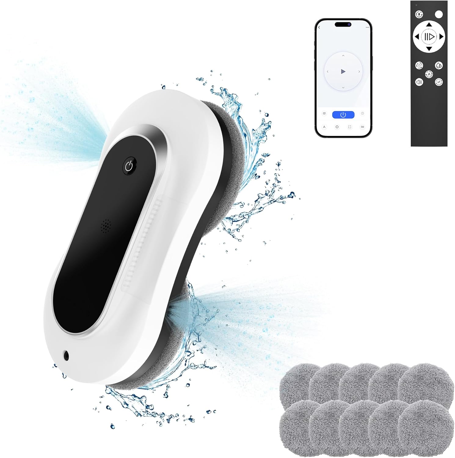 Amazon.com: Smart Window Cleaning Robot with Dual Water Spray ...