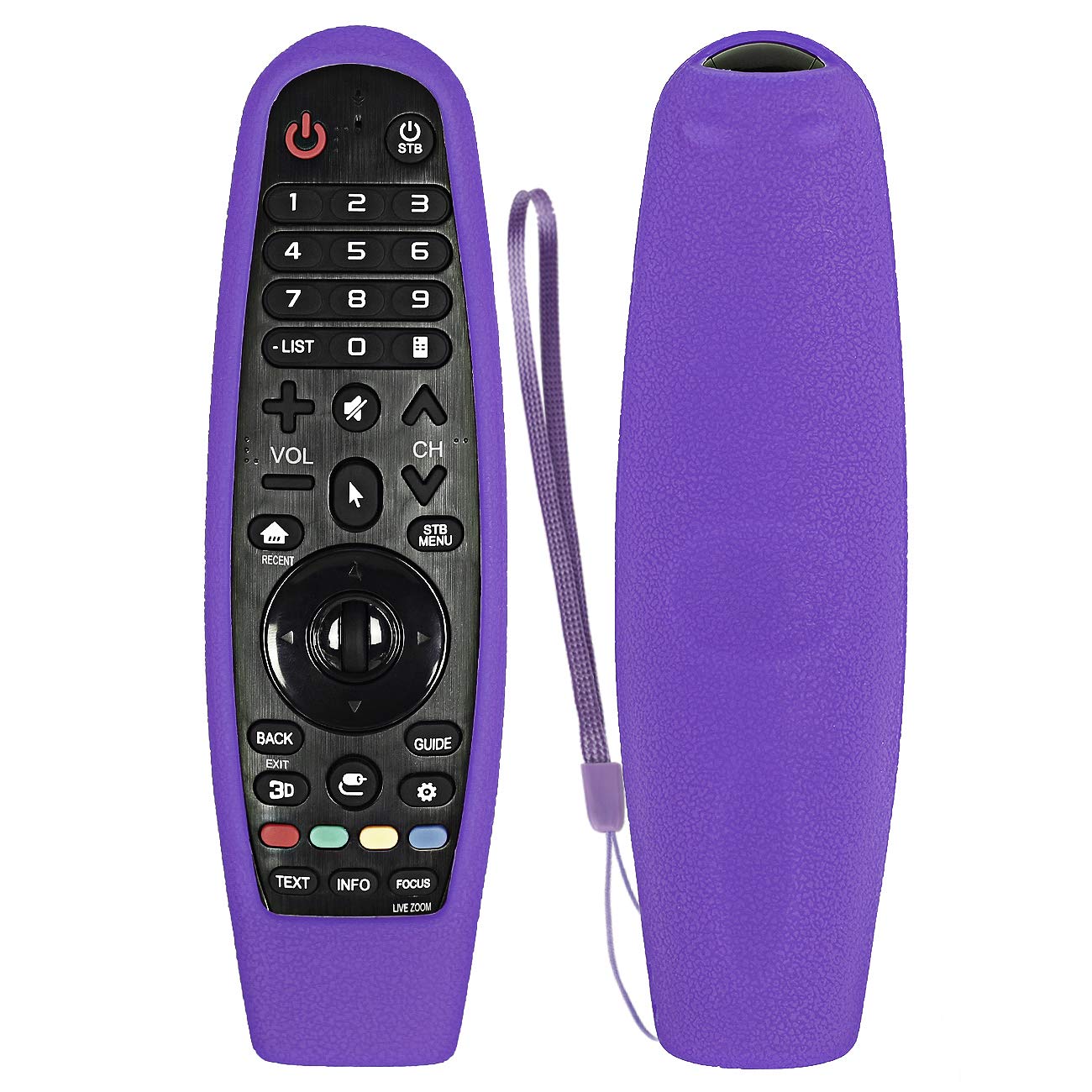 Buy NC Protective Silicone Remote Case for AN-MR19BA AN-MR18BA AN-MR600 ...