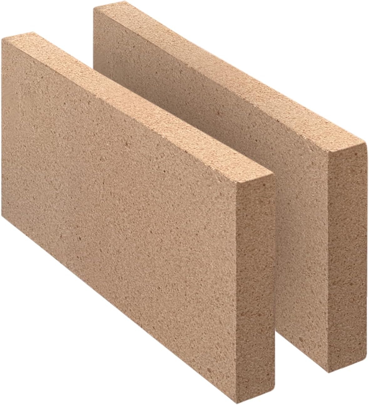 Fire Bricks, Woodstove Firebricks, Size 9″ x 4-1/2″ x 3/4″, 2-Pack ...