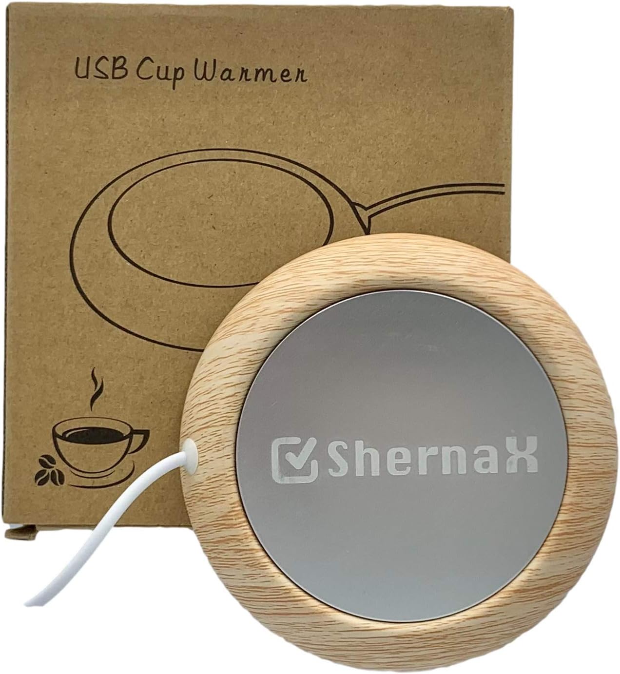 Scaldatazze 5W Riscaldatore USB da piccole dimensioni, leggero e facile ...