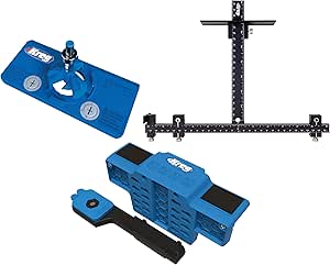 Kreg Cabinet Door Kit with XL Cabinet Hardware Jig (KHI-XLPULL + KHI ...