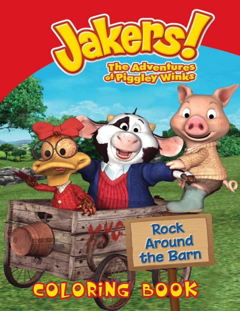 Jakers The Adventures Of Piggley Winks Coloring Book Coloring Book ...