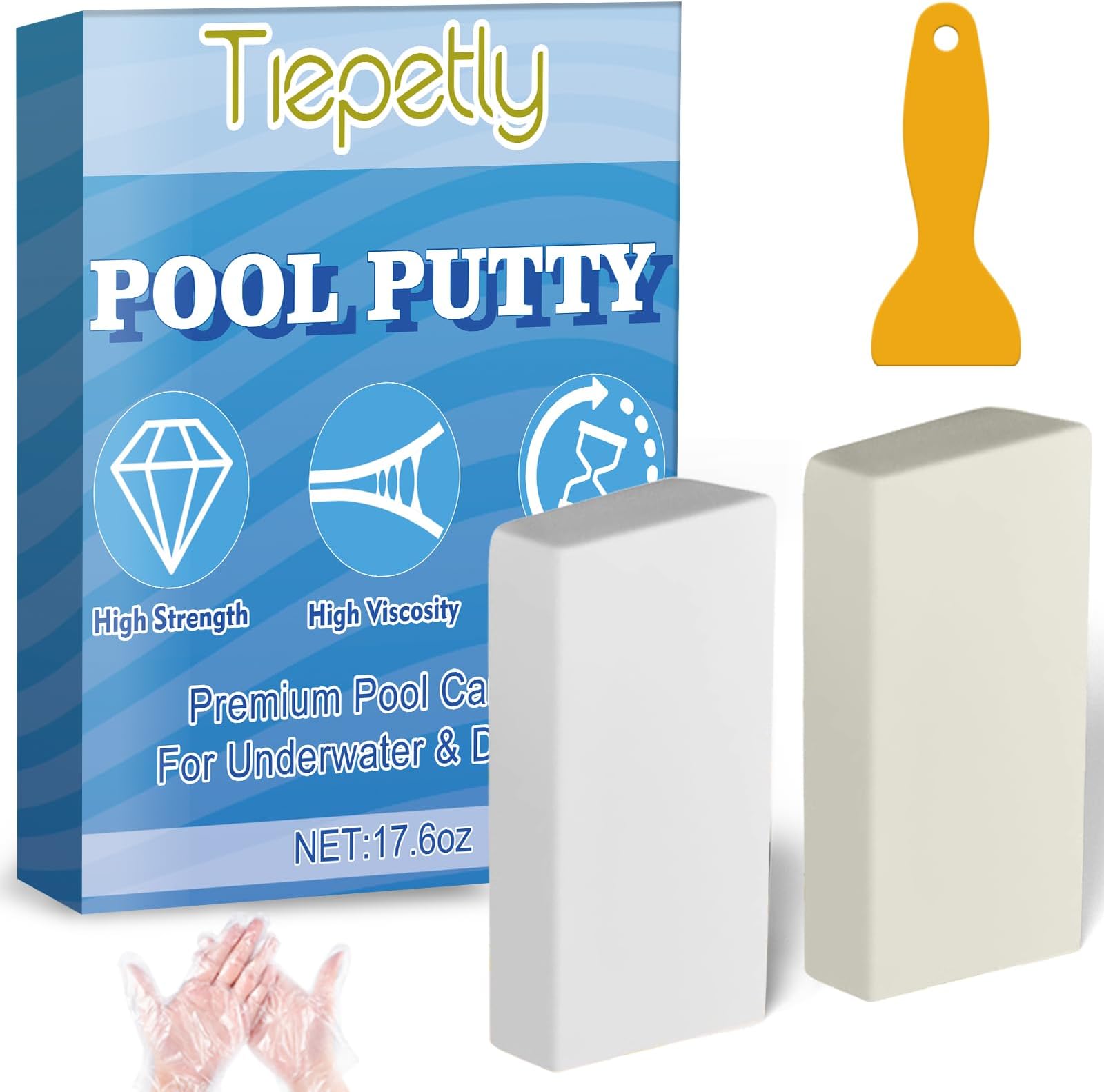 Amazon.com: All Fix H20 Underwater EPOXY Putty Pool Marine Repair ...