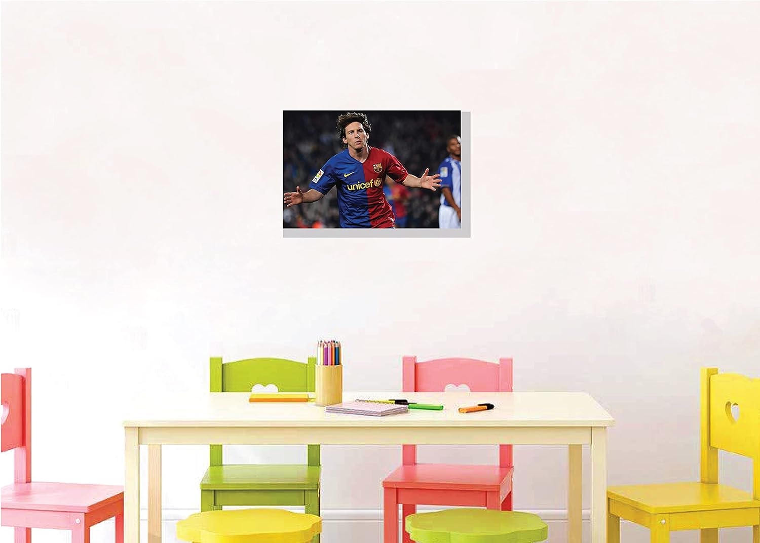 SIGN EVER Messi Posters Wall Room Decor Bedroom Home Boys Room Wall ...