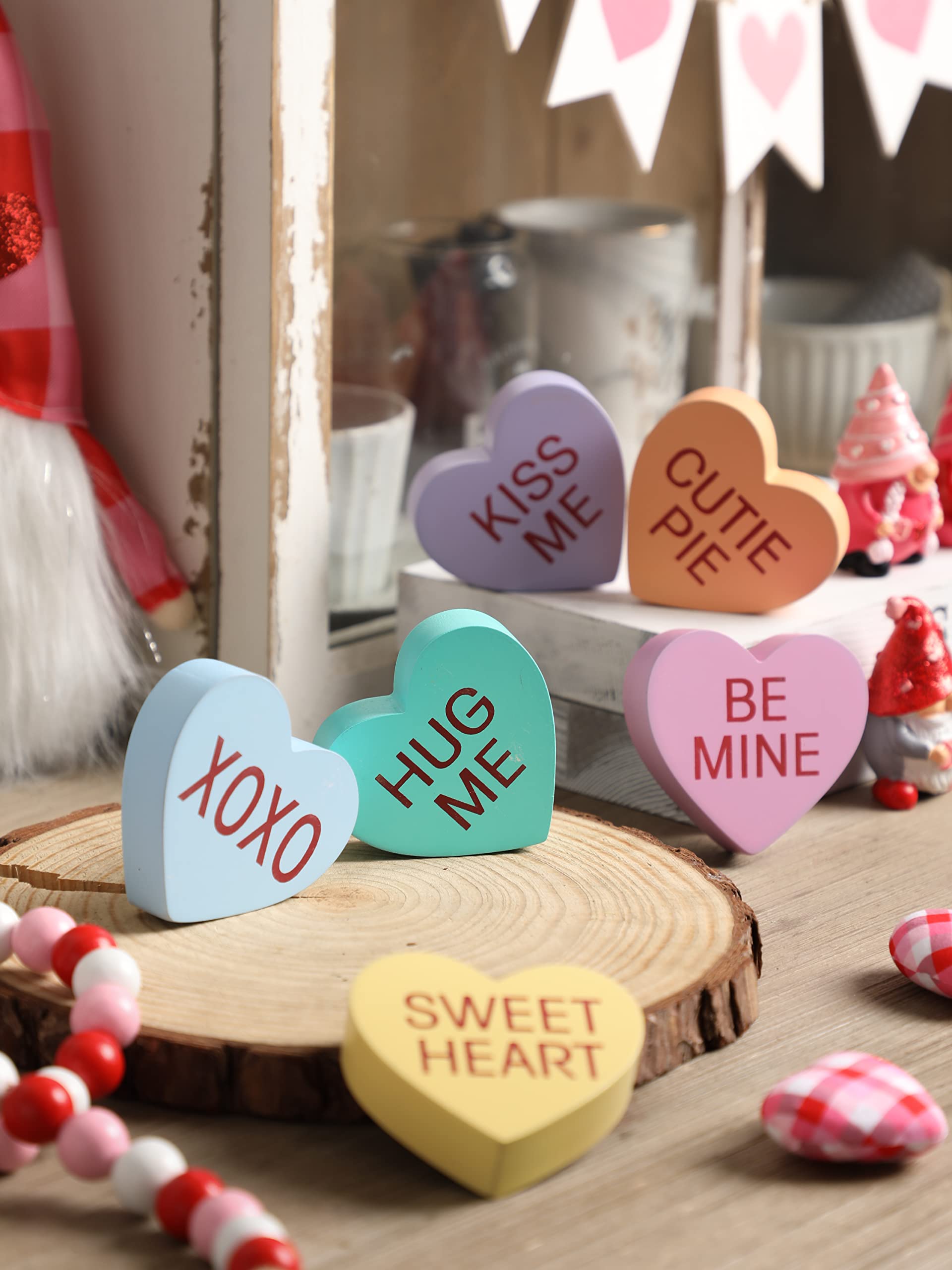 Decorating Conversation Hearts Valentines Day Big Dot Of Happiness