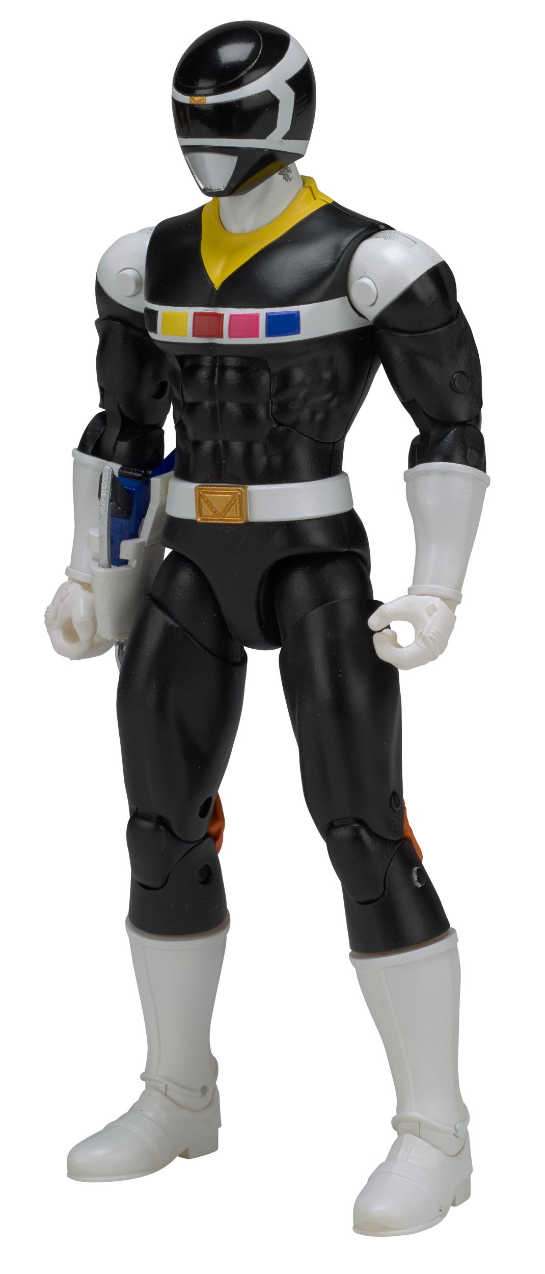 Figura de Power Rangers in Space 6.5" Black Ranger Leg...B01H04OKUO ...