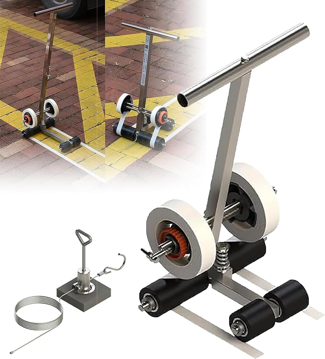 Amazon.com: Dfdieratve Tape Marking Machine, Handheld and Pushable ...