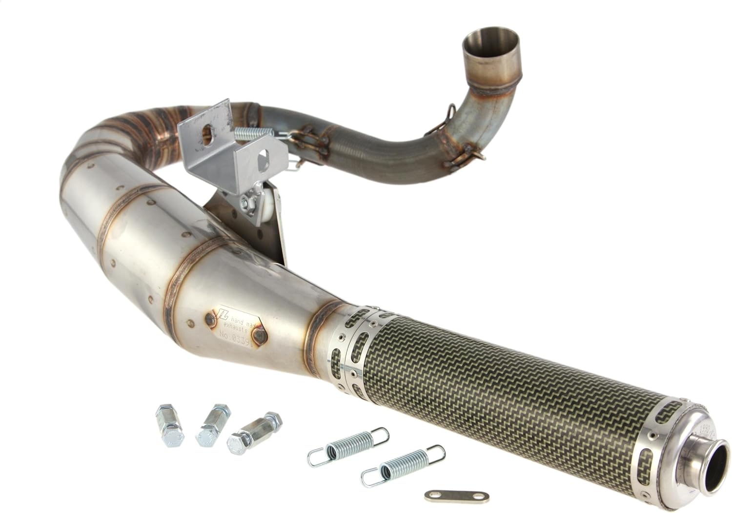 JL Exhausts Rennauspuff SIP Performance Sparewheel für Vespa 125 GT/GTR/TS/150 GL/Sprint/V/PX80 ...