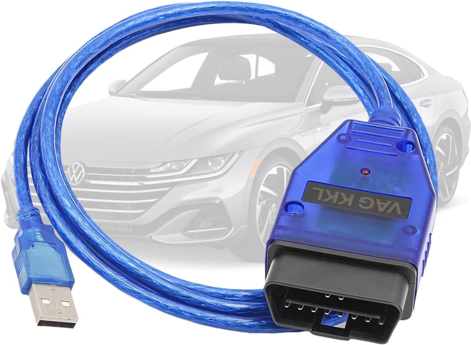 Amazon.com: VAG KKL 409.1 USB Cable with Original FTDI FT232RL Chip for VW,Audi,Seat,Volkswagen ...