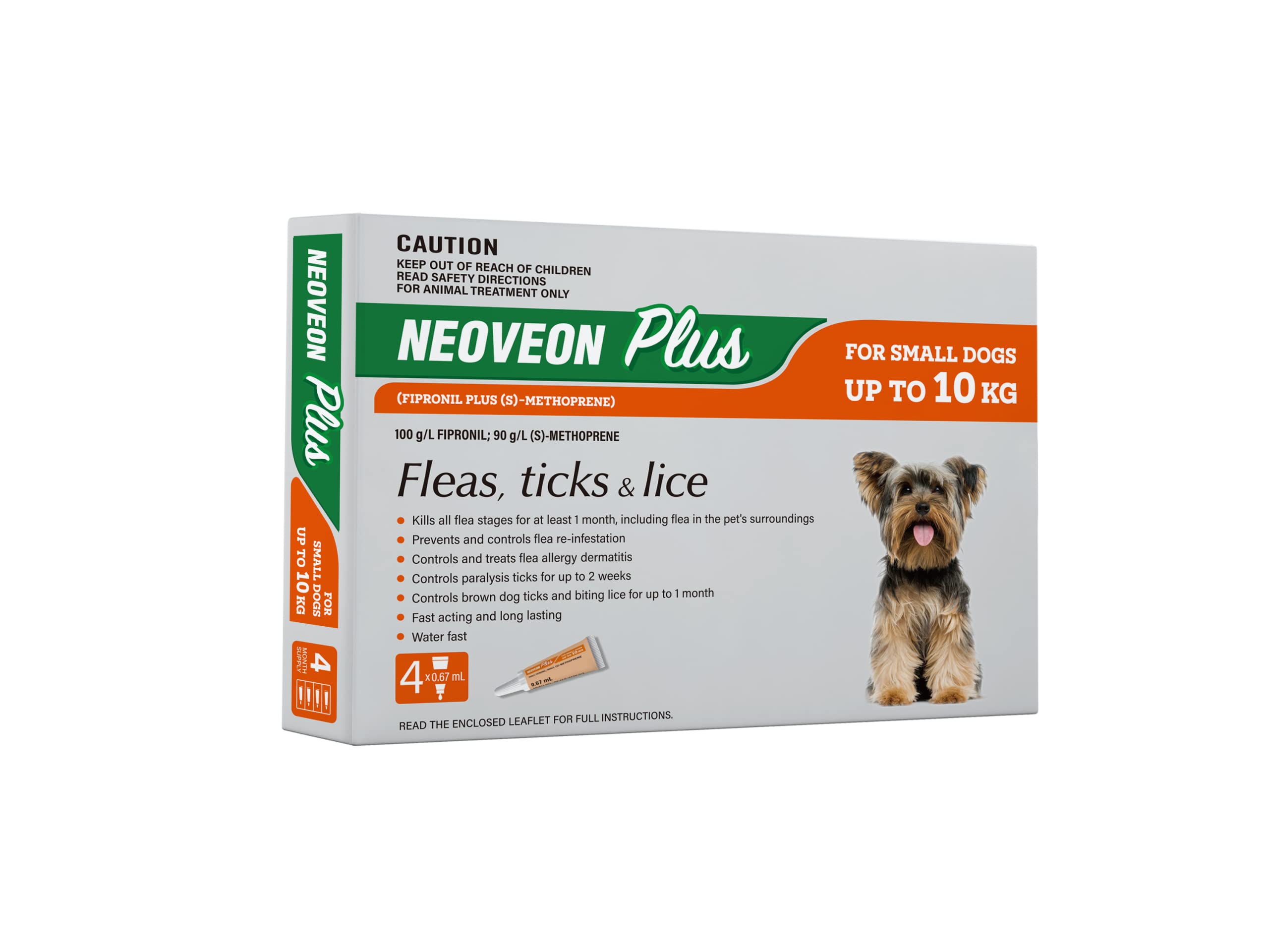 NEOVEON PLUS FOR SMALL DOGS UP TO 10KG 4 PACK : Amazon.com.au: Pet Supplies