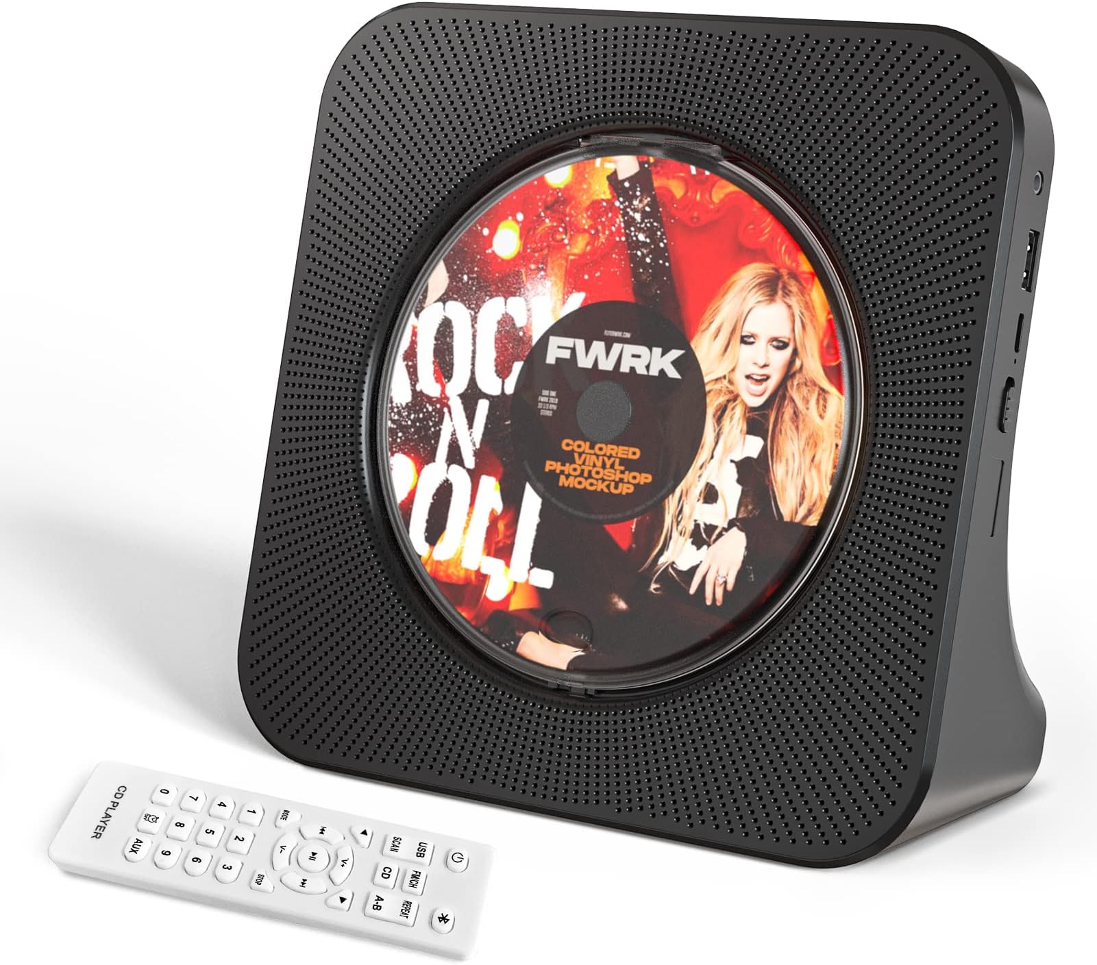 Reproductor de CD portátil con altavoz HiFi, reproductores de CD ...