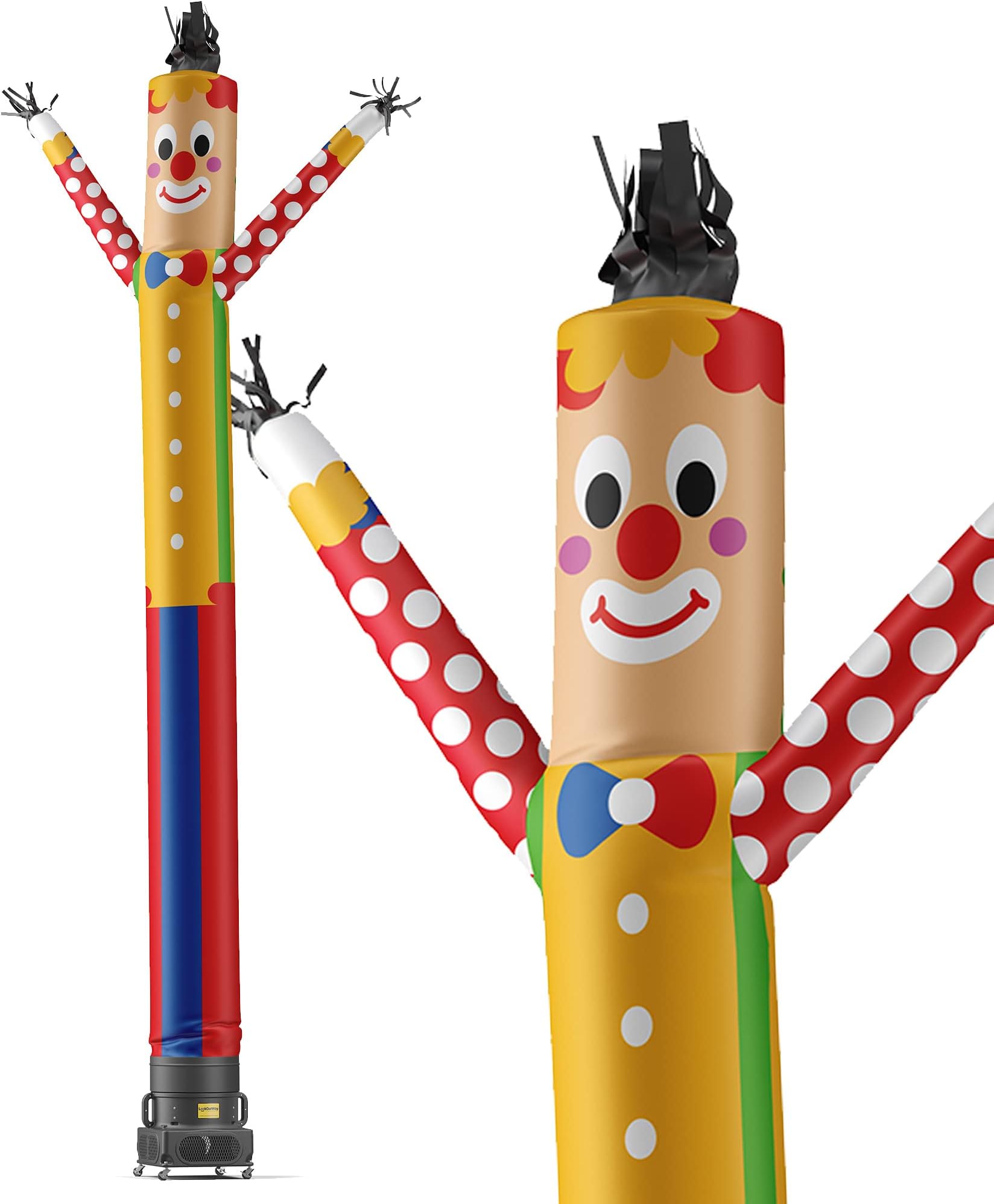 Amazon.com: LookOurWay Air Dancers Wacky Waving Inflatable Tube Guy Set ...