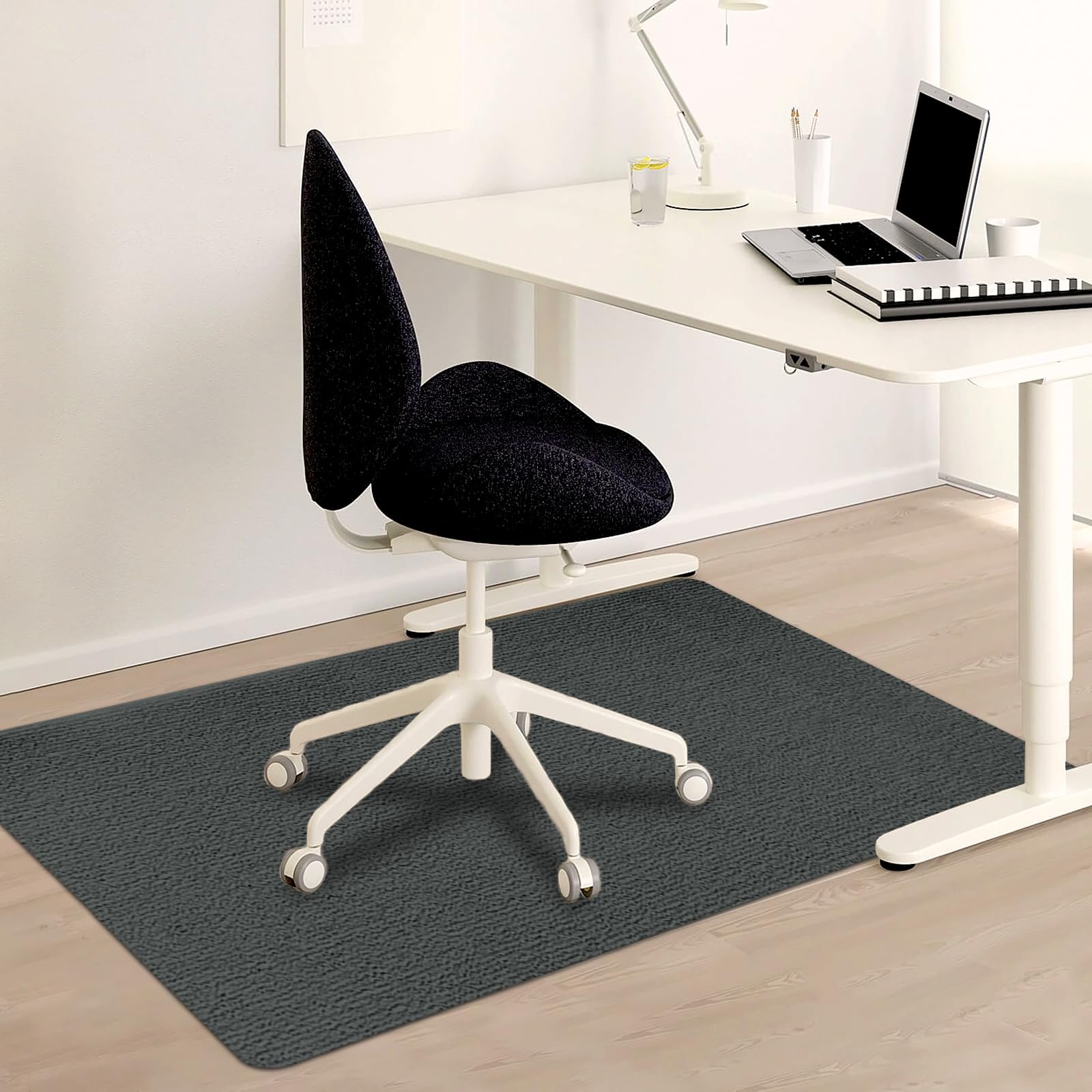 Lurowo Office Chair Mat, Self-adhesive Office Floor Mat for Hardwood ...