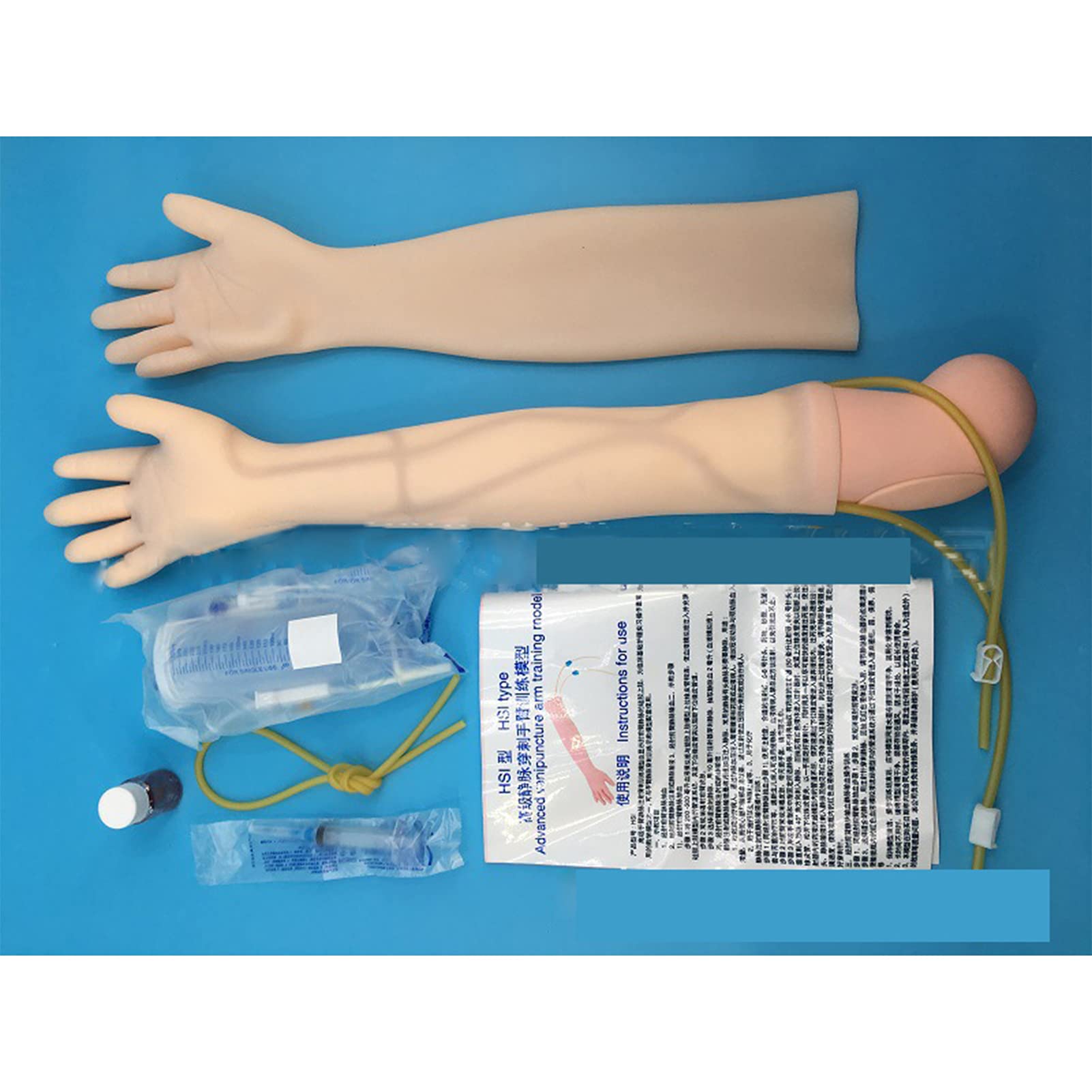 Buy Venipuncture Arm Model, Intramuscular Injection Practice Kit With ...