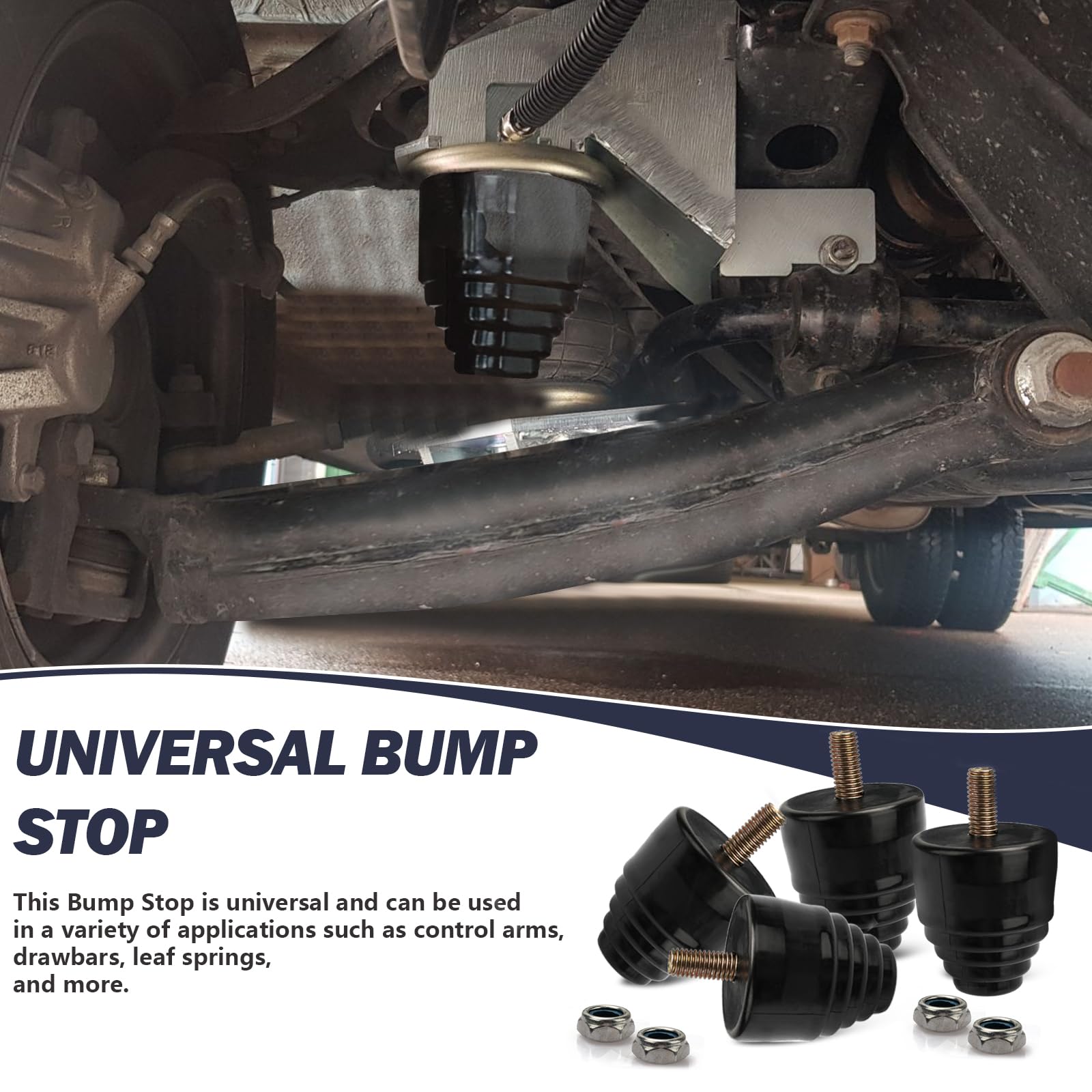 Snapklik.com : Bump Stop Suspension Rubber Bump Stops 9.9101G All ...
