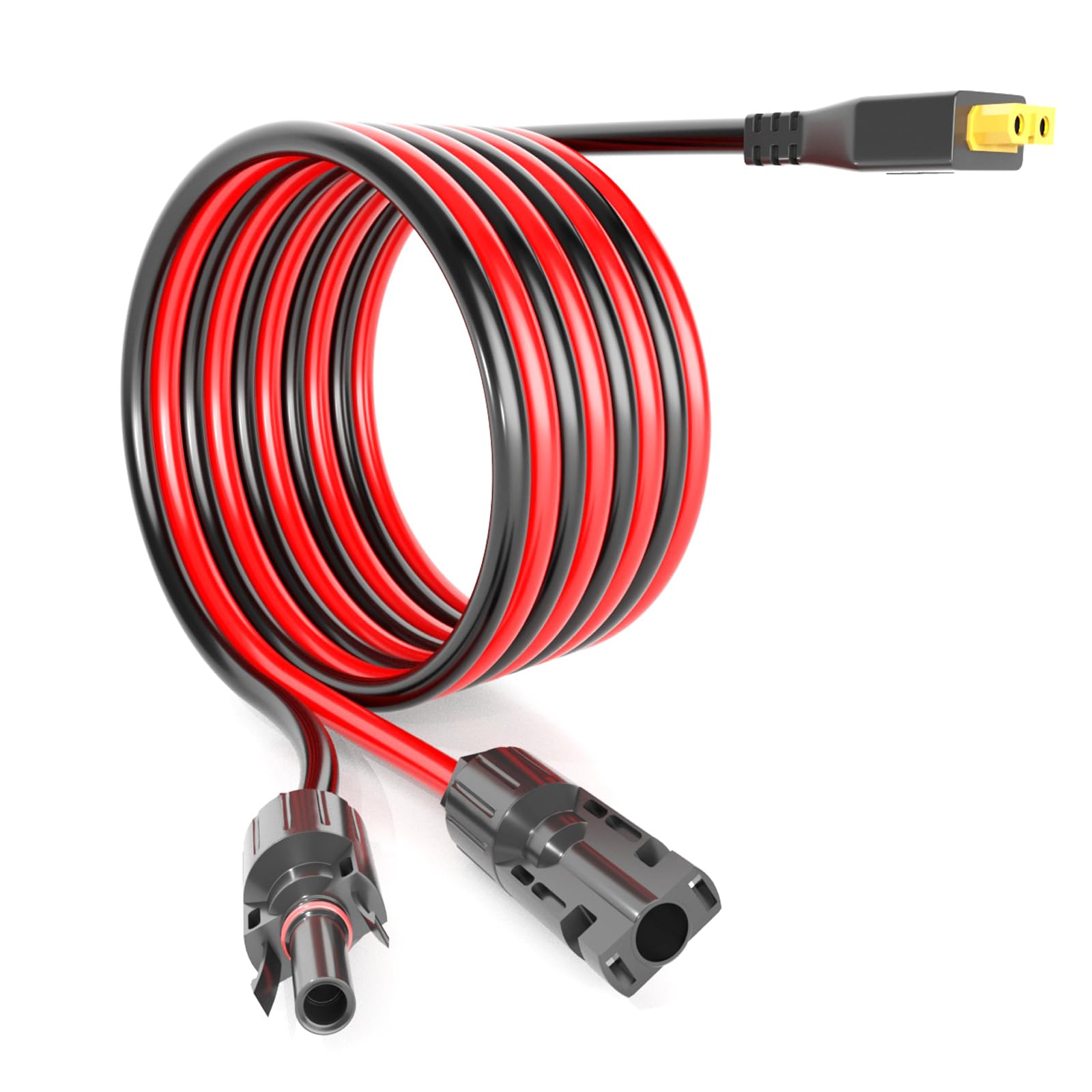 Amazon.com: Lusperi 12AWG Solar Connectors to XT60 Adapter Extension ...