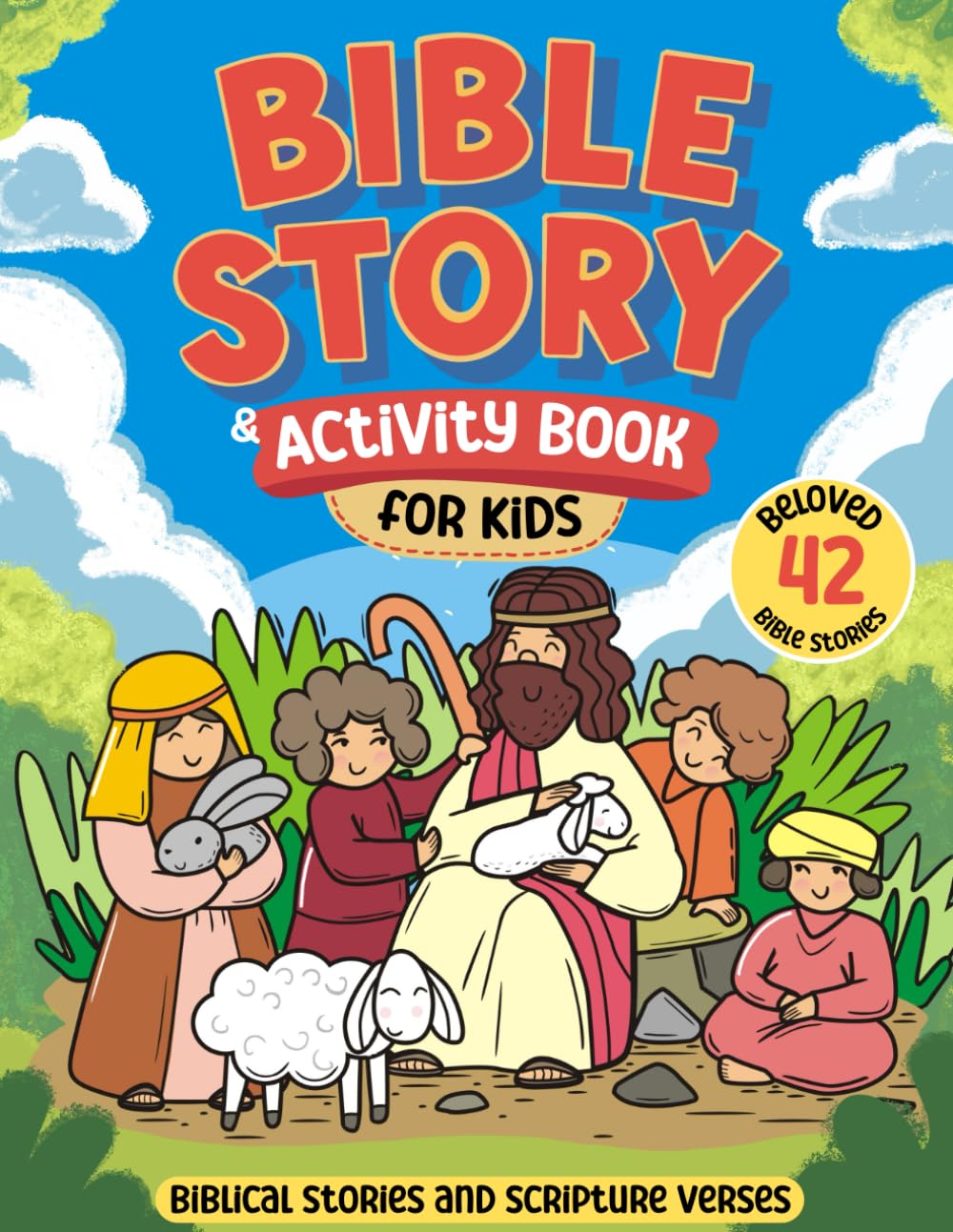 Snapklik.com : Bible Story And Activity Book For Kids: Biblical Stories ...
