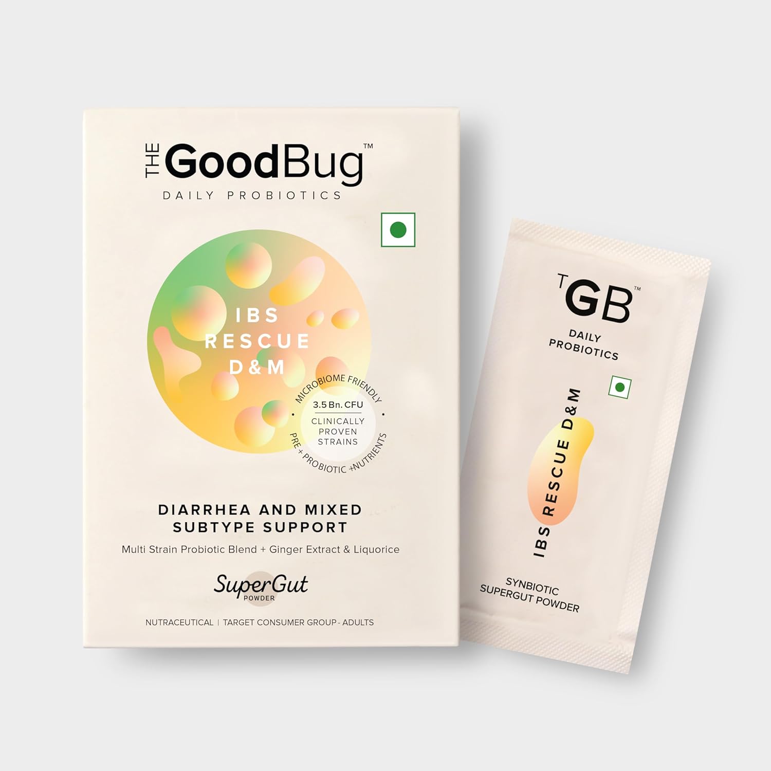 The Good Bug IBS Rescue D&M | Pre & Probiotic for Chronic Diarrhea ...