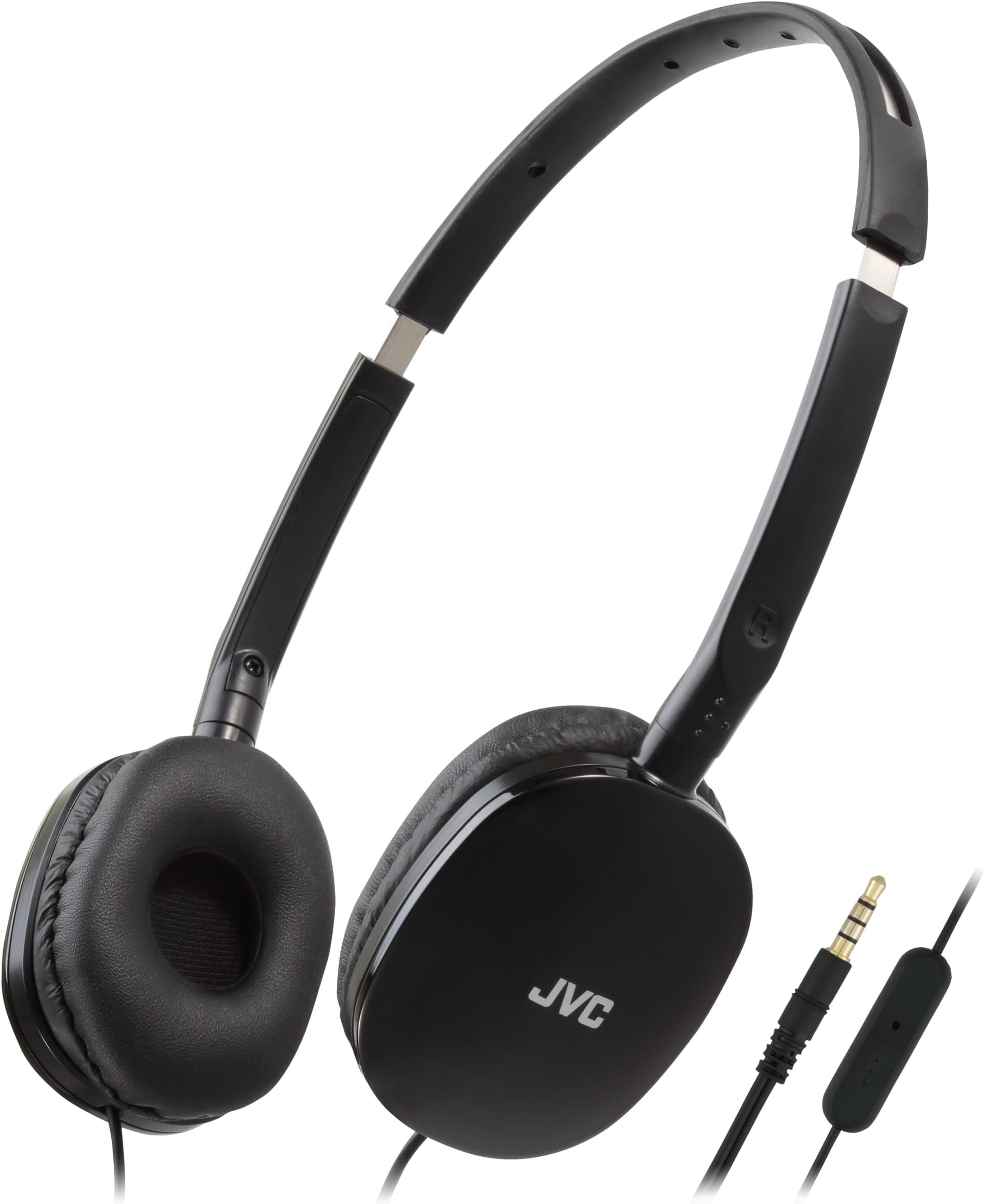 Amazon.com: JVC Black Flat and Foldable Colorful Flats On Ear Headphone ...
