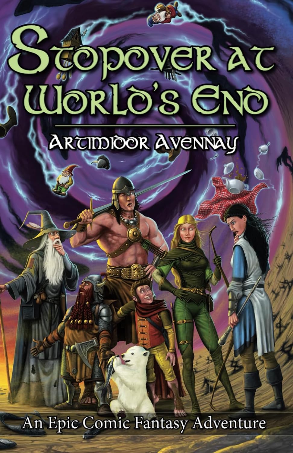 Amazon.com: Stopover at World's End: An Epic Comic Fantasy Novel ...