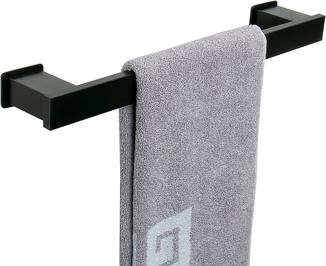 Amazon.com: Aesthetic Bathroom Towel Bar for Wall Mount – Space Saving ...