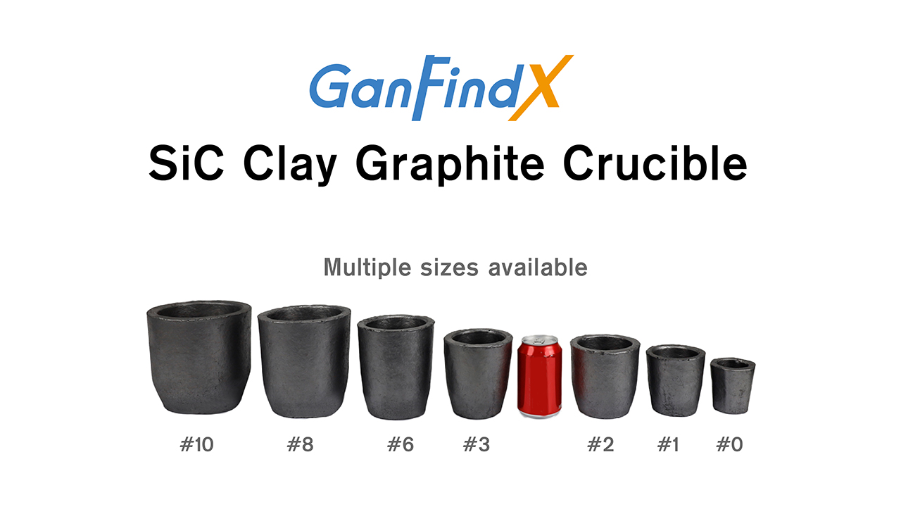 Watch Foundry Silicon Carbide Clay Graphite Crucible Metal Casting on ...