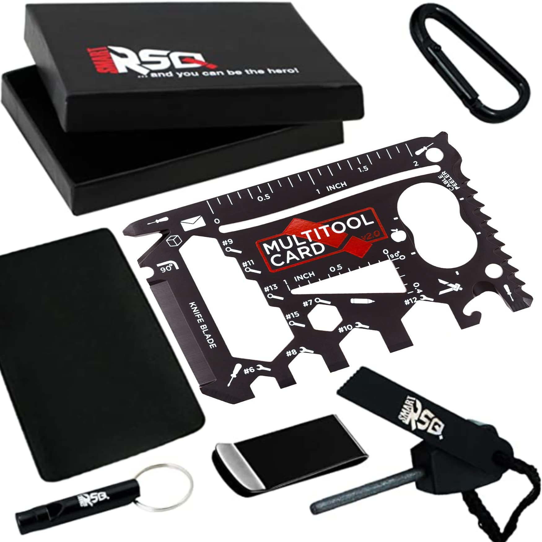 Gentleman’s Hardware 10-in-1 Stainless Steel Credit Card Pocket Multi ...