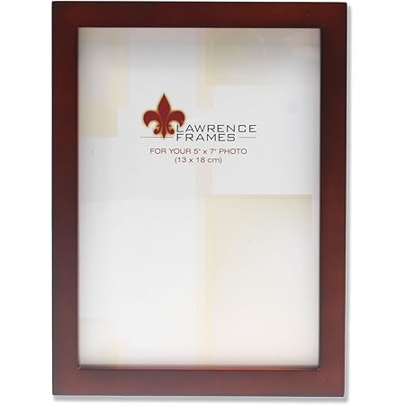 Amazon.com - Lawrence Frames Hinged Double Walnut Wood Picture Frame ...