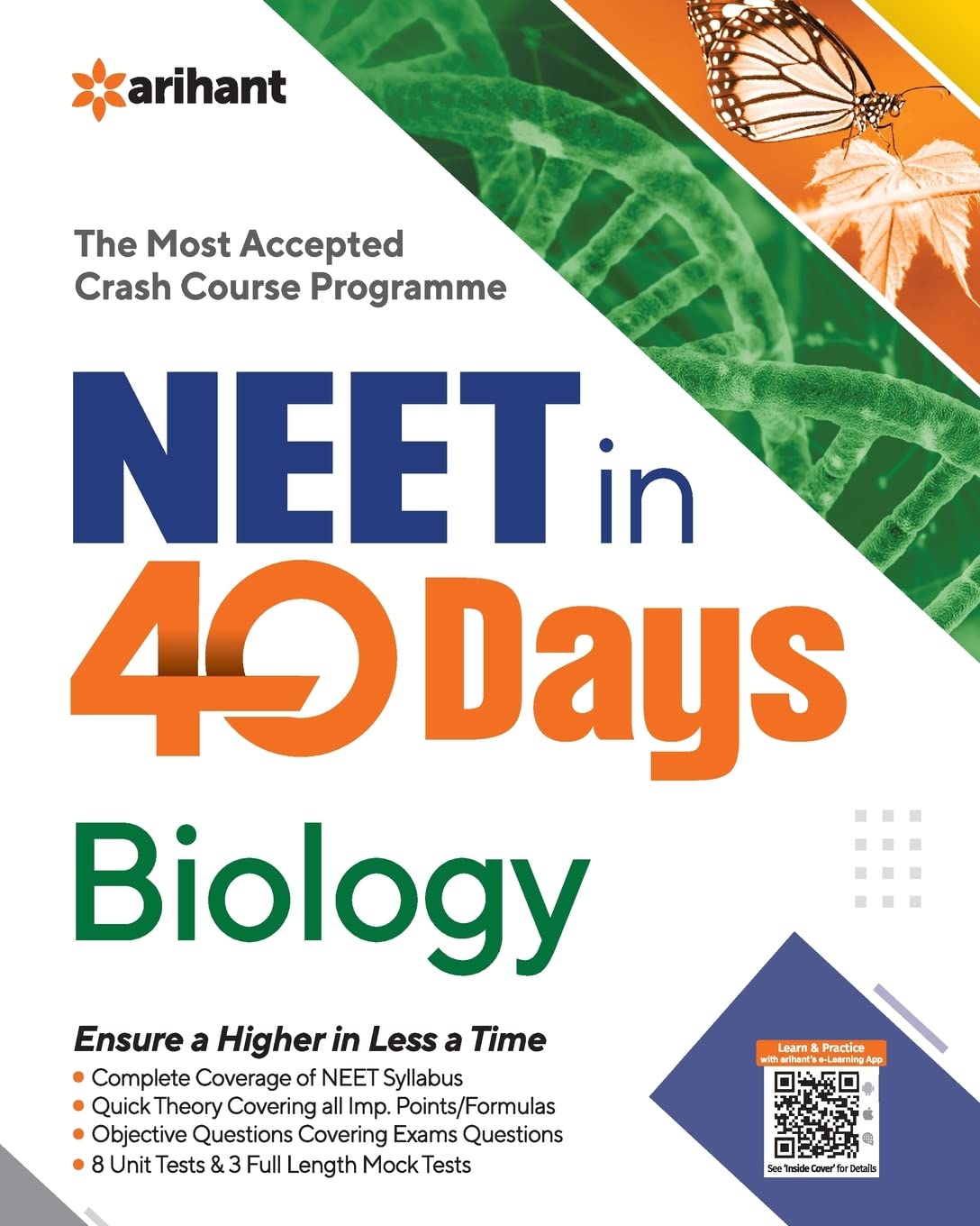 40 Days Crash Course for NEET Biology: Arihant Experts: 9789325795532 ...