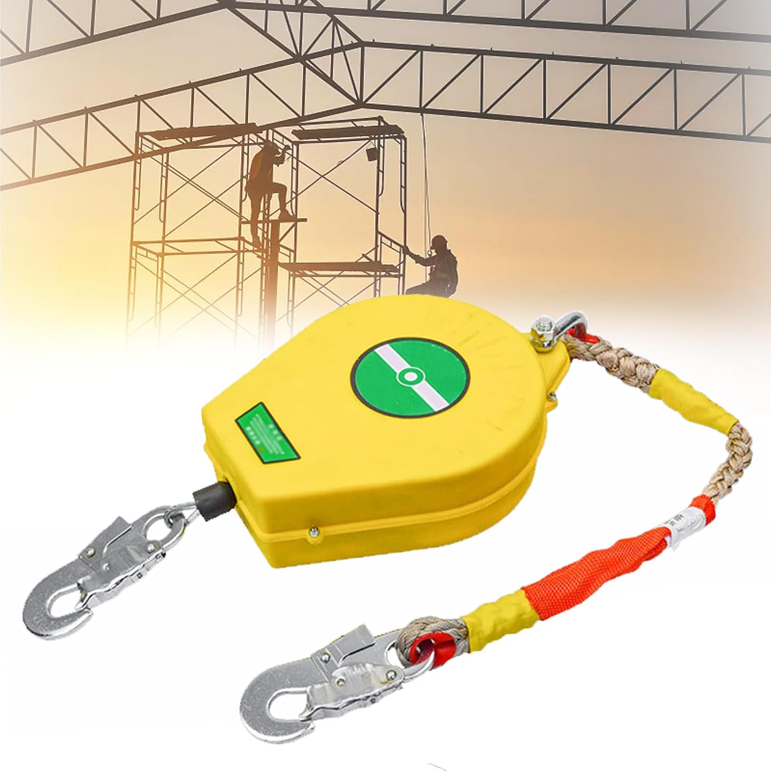 Self Retracting Lifeline 330lbs Self Protection Fall Arrester with ...