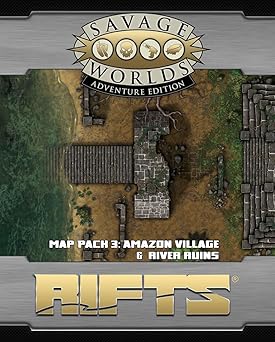 Amazon.com: Rifts for Savage Worlds Map Pack 3: Jungle River ...