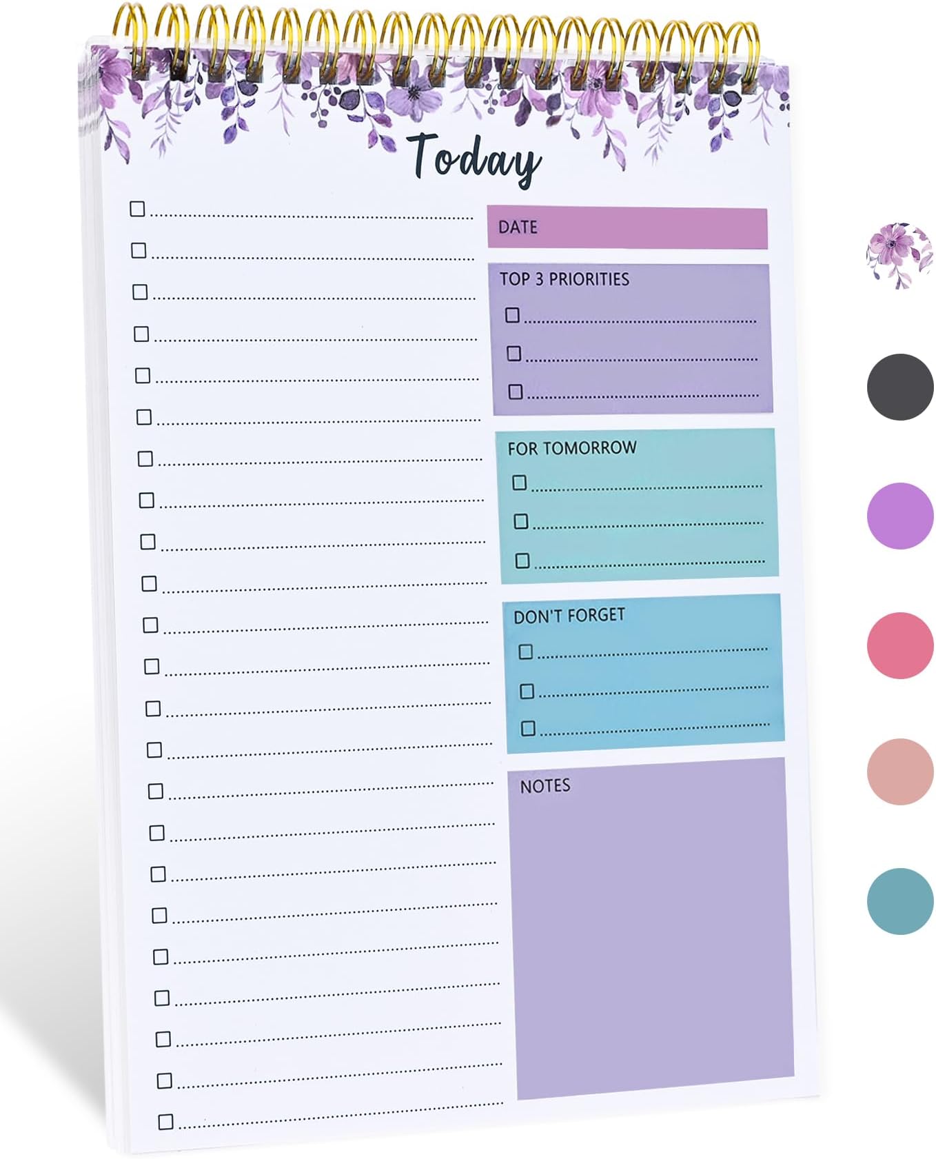 Amazon.com : To Do List Notepad - To Do List Notebook for Work with 52 ...