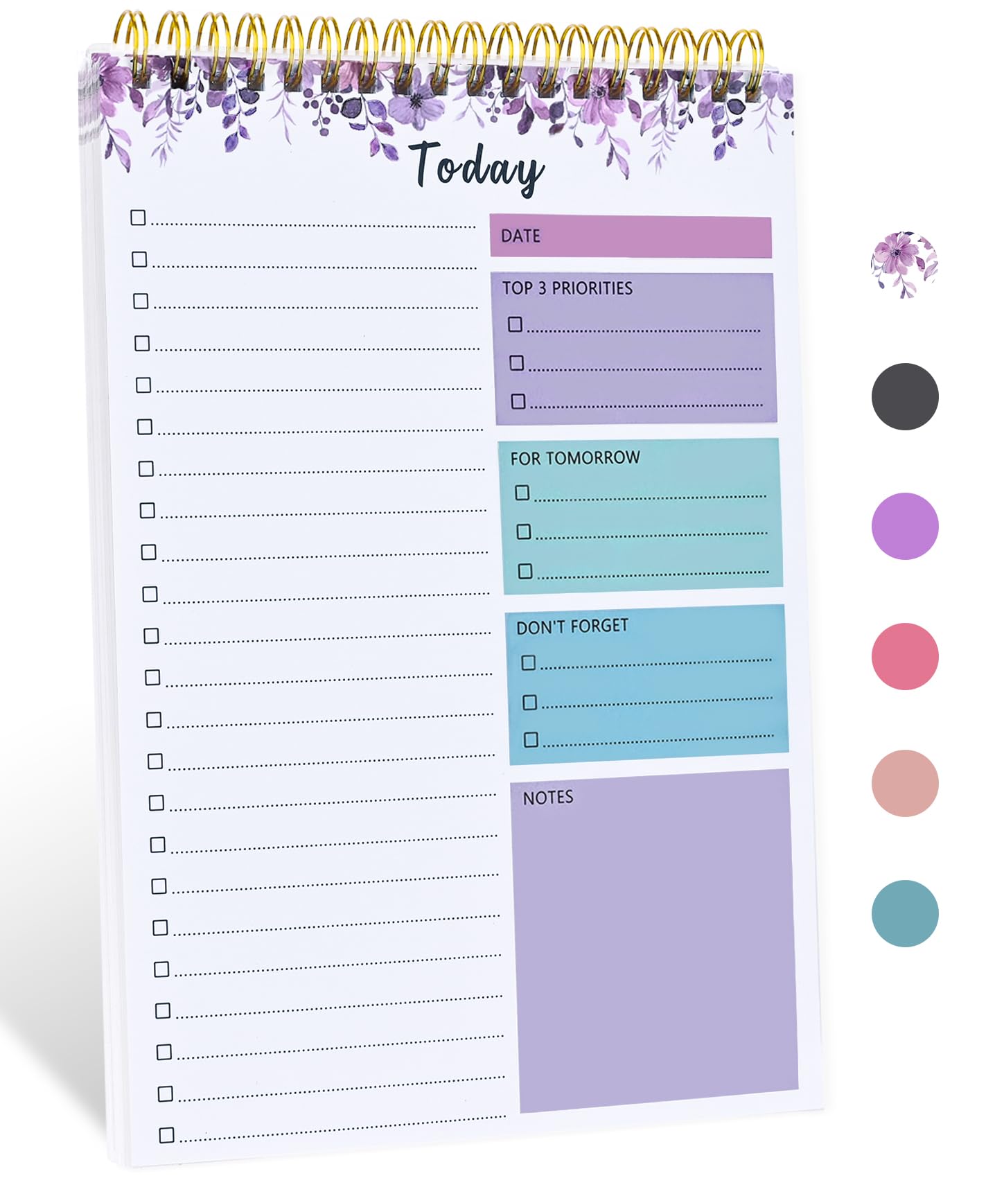 Amazon.com : To Do List Notepad - To Do List Notebook for Work with 52 ...