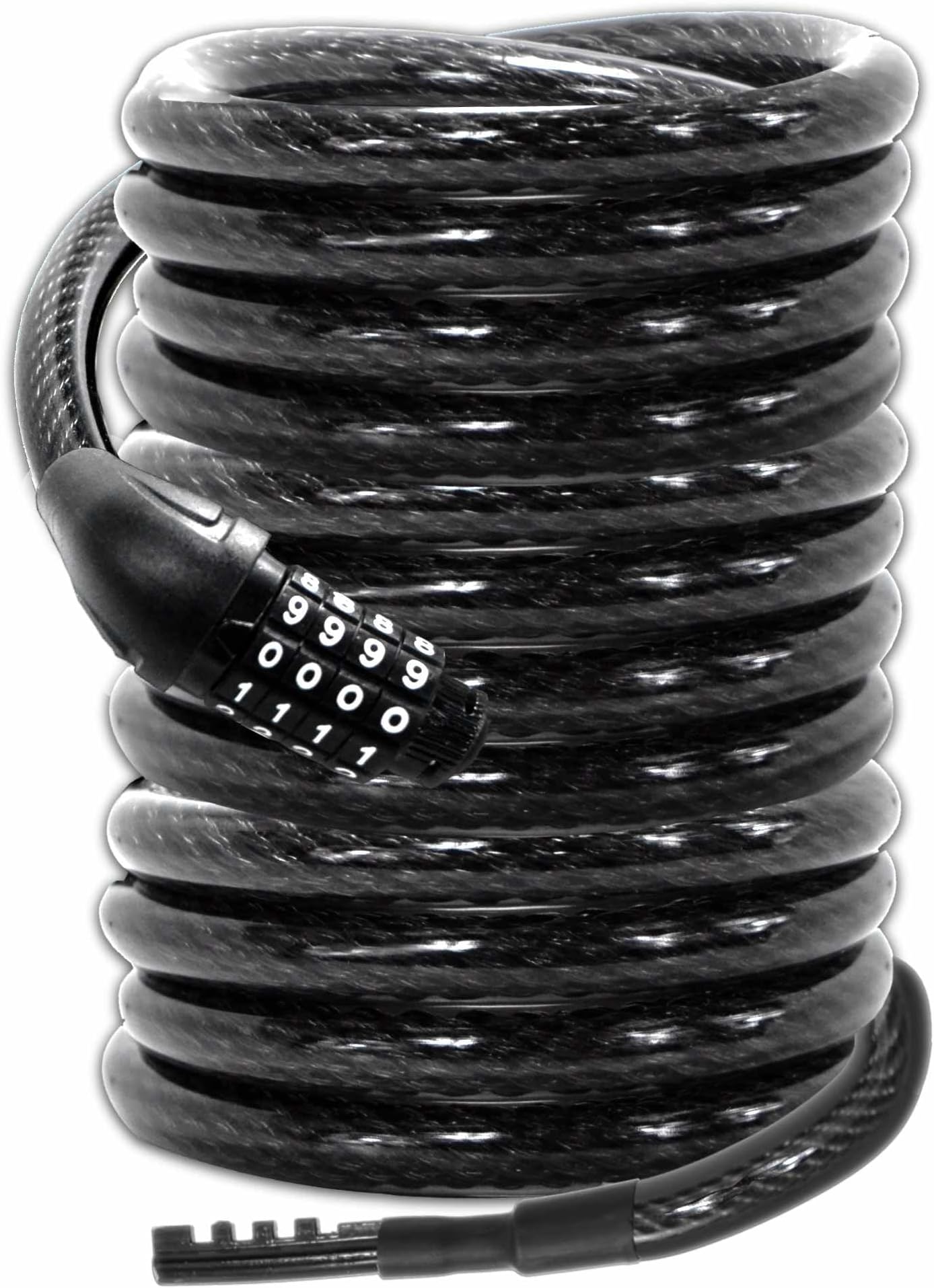 Amazon.com: Master Lock Black Set Your Own Combination Bike Lock, Metal ...