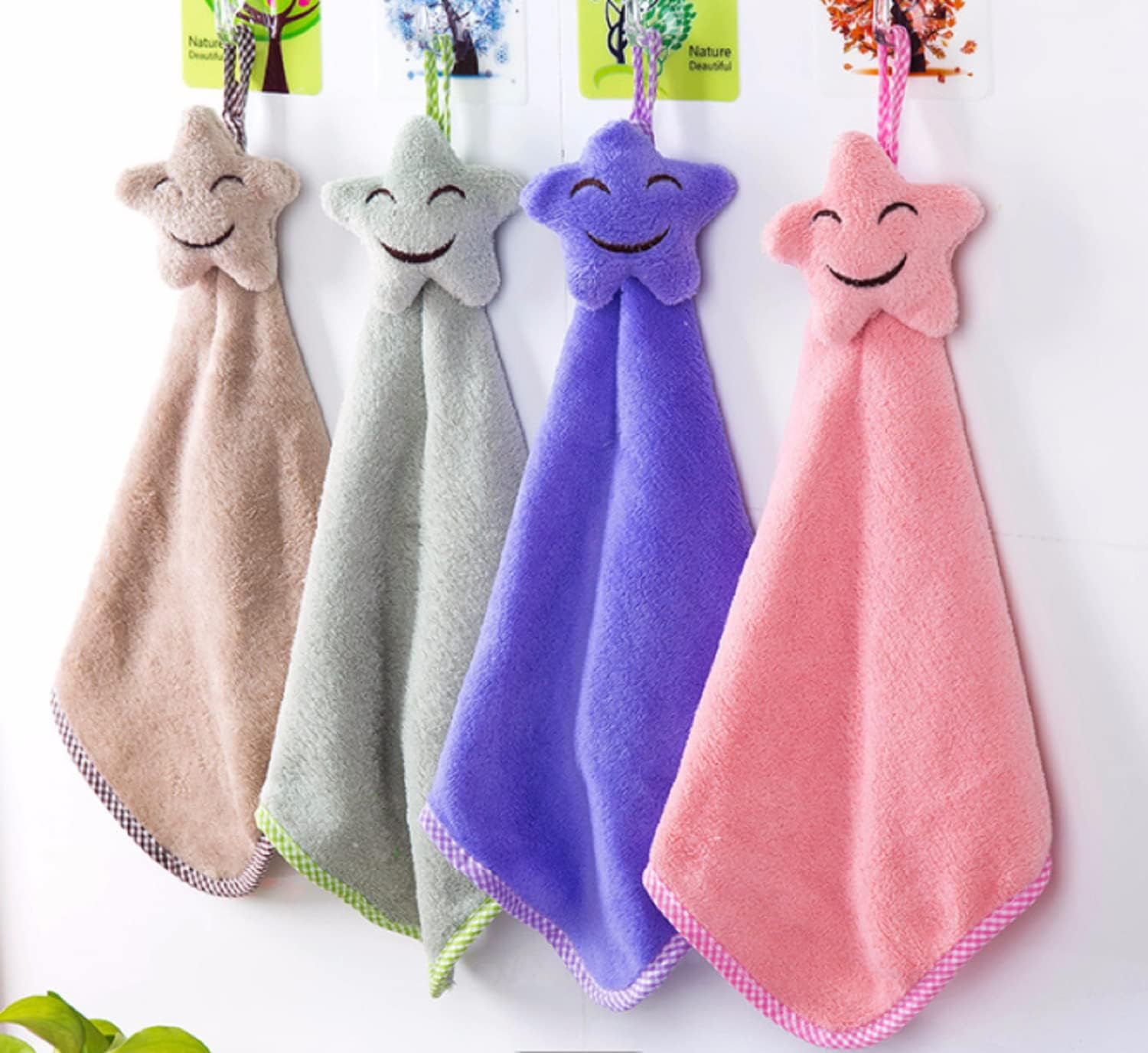 HSR Collection Microfiber Wash Basin Hanging Hand Kitchen Towel Napkin ...