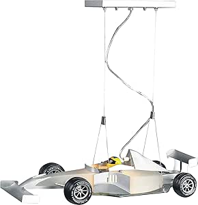 Firefly Home & Kids Lighting Race Car Ceiling Light Fixture, Metal ...