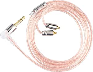 Amazon | Linsoul Tripowin Karen 4N 高純度 OFC 無酸素ケーブル HiFi IEMケーブル PVCスリーブ付き オーディオマニア交換用ケーブル(MMCX、3 ...