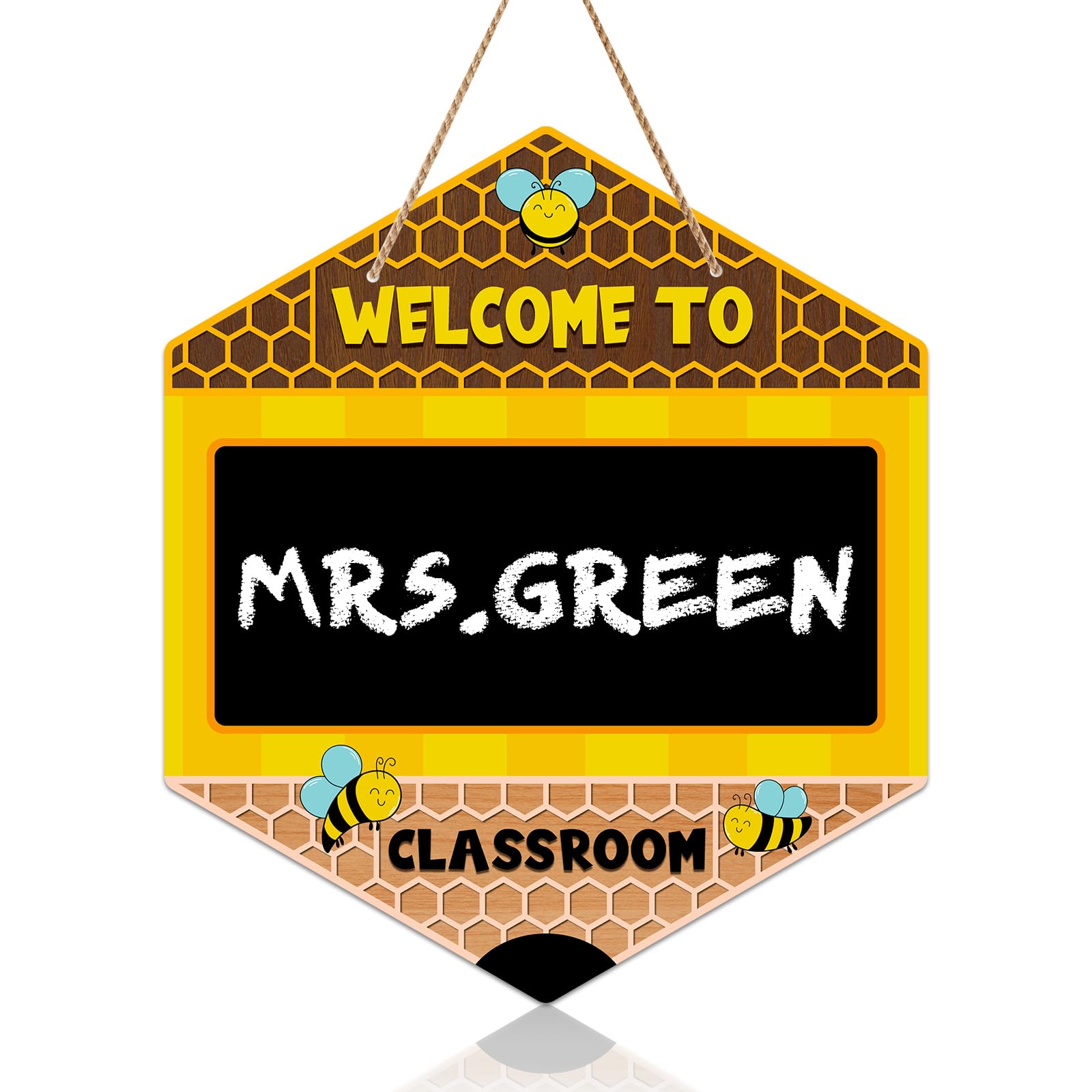 Snapklik.com : Personalized Welcome Door Sign For Classroom Decorations ...
