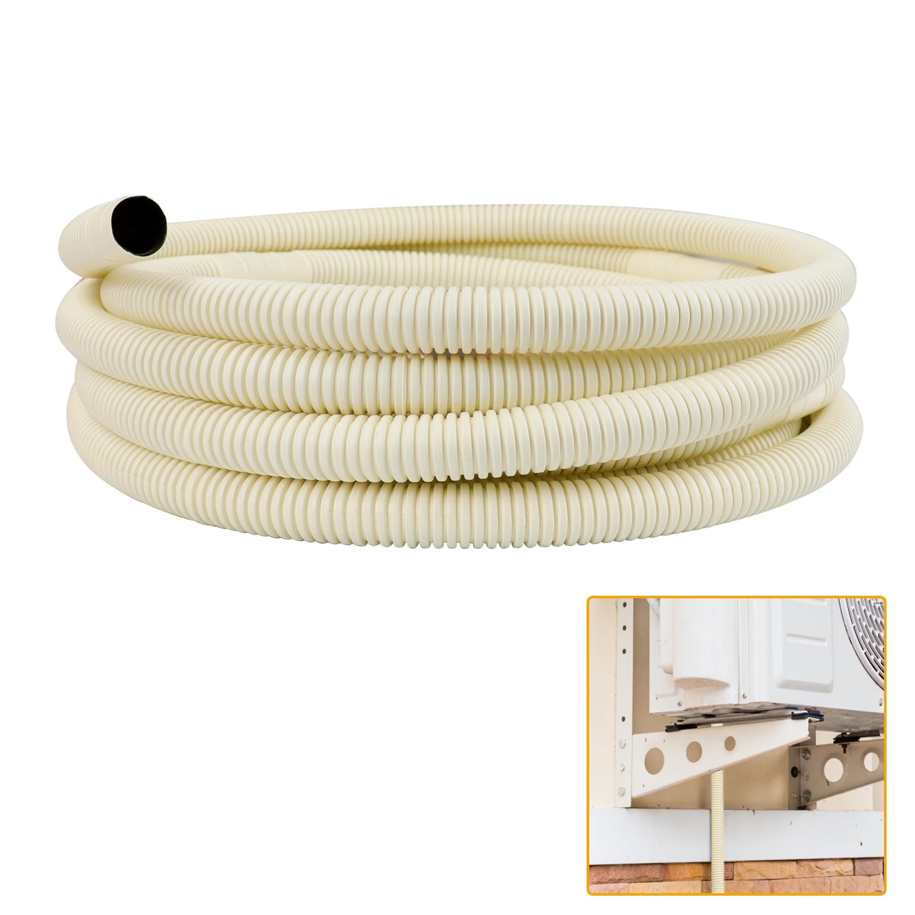 Amazon.com: LBG Products 26 Ft Air Conditioner Drain Hose for Ductless ...