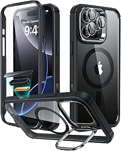 Amazon.com: ESR for iPhone 16 Pro Max Case with Stand, Camera Control Button Compatible with ...